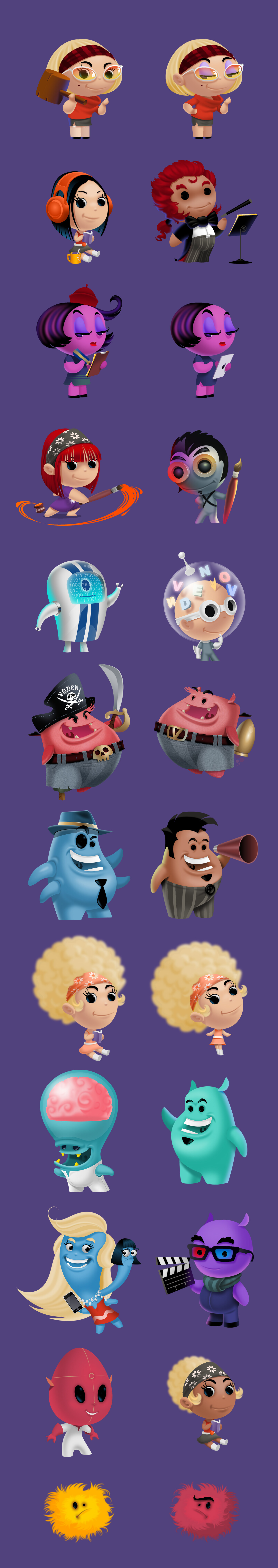 ArtStation - Voden Characters