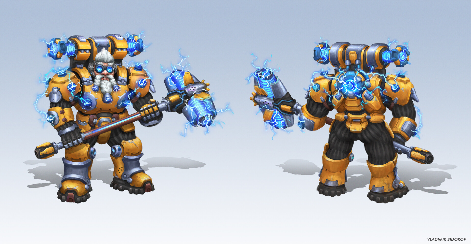 ArtStation - Electro Dwarf