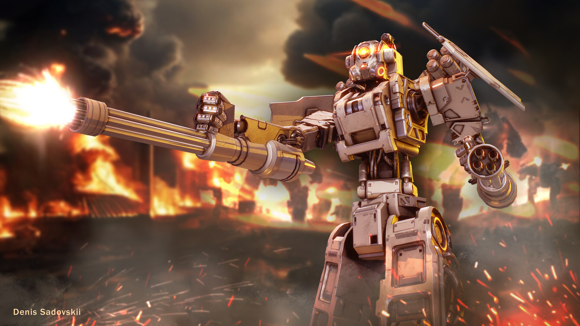 ArtStation - Military Robot