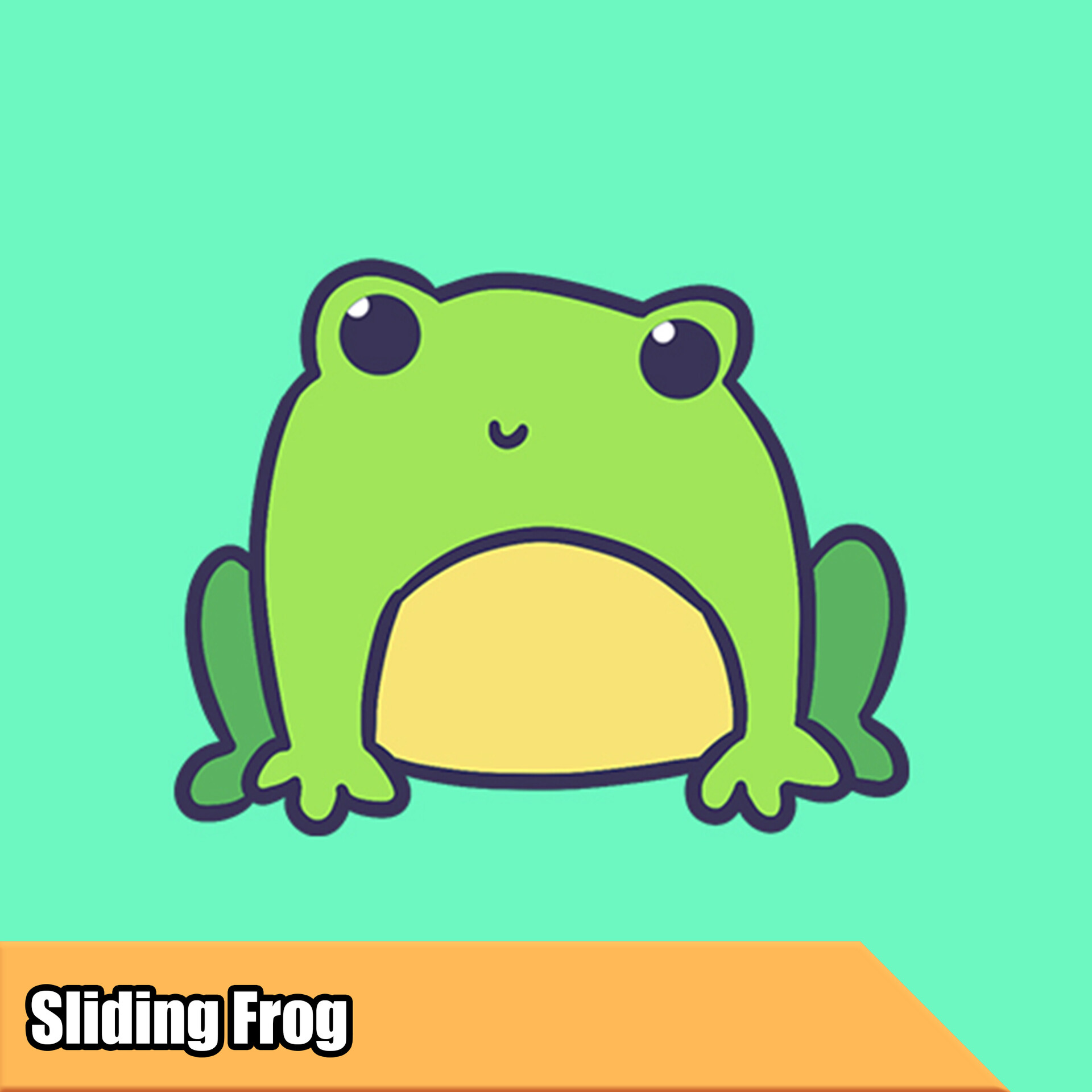 ArtStation - Sliding Frog - Mobile Game