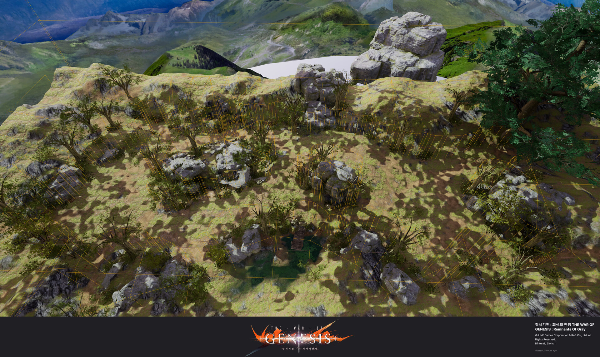 ArtStation - The War of Genesis - Forest Level Design