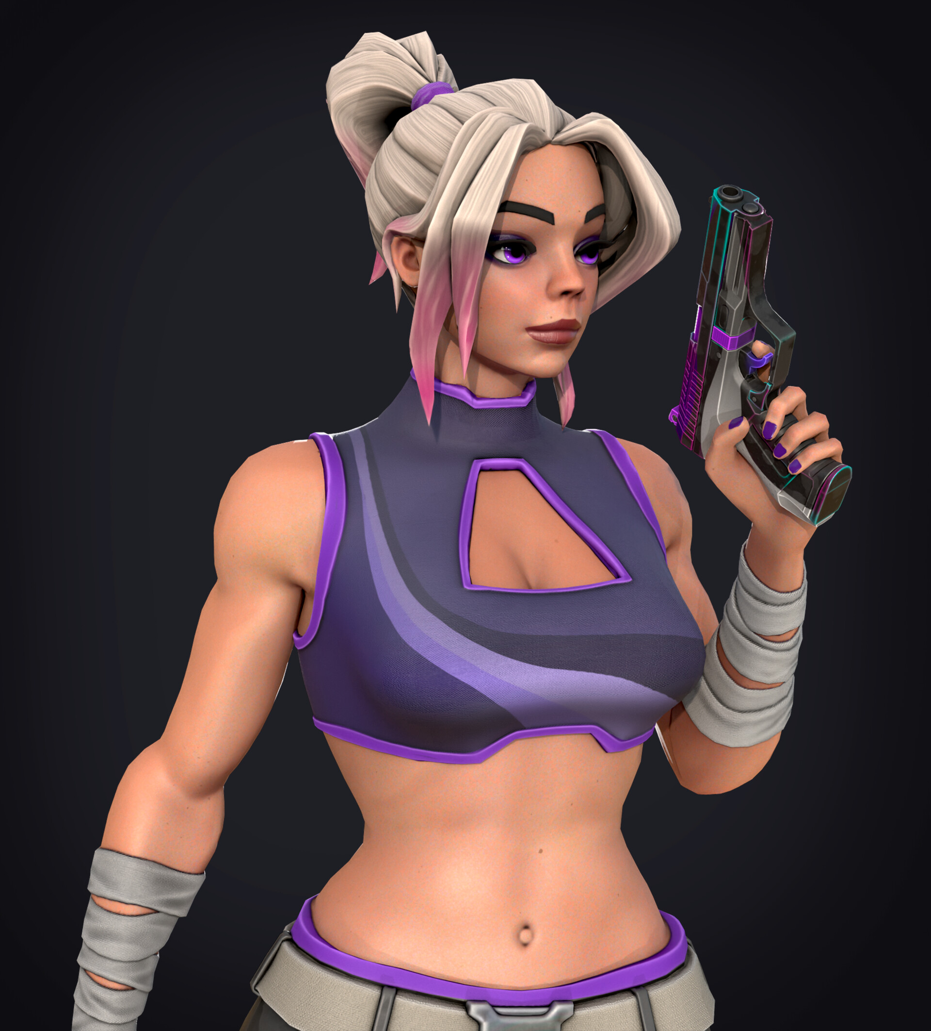 ArtStation - Danger lady