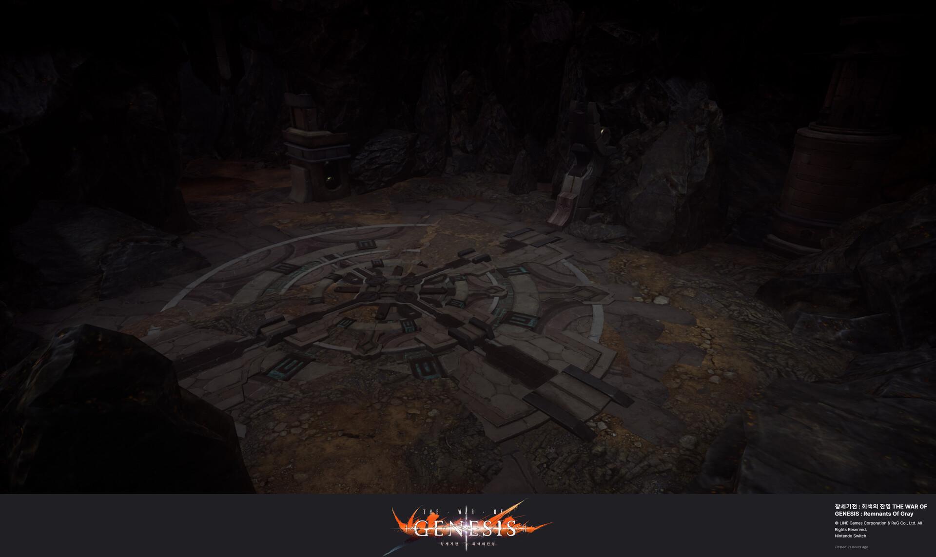ArtStation - The War of Genesis - Intro Bifrost Cave Level Design