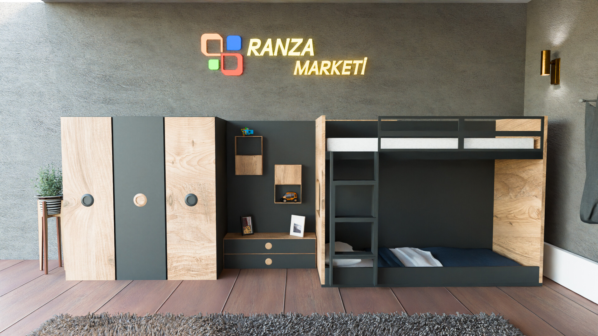 ArtStation - Bunk Bed Models