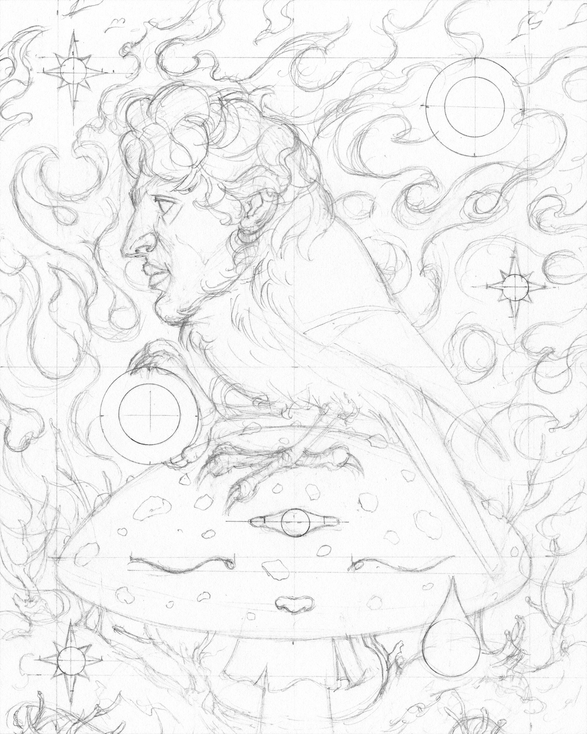 ArtStation - Foreboding Sketch