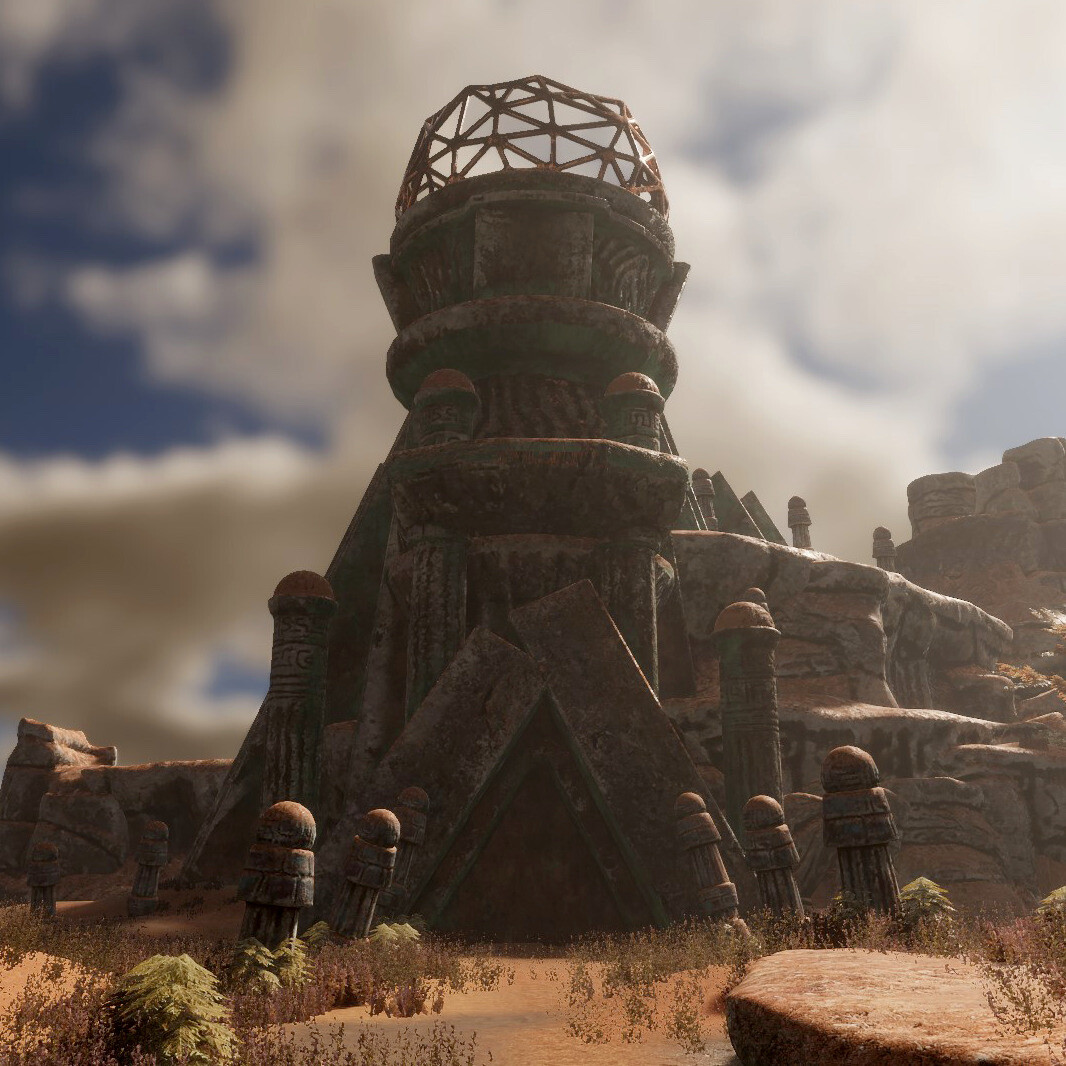 ArtStation - Stoneroot Lighthouse.