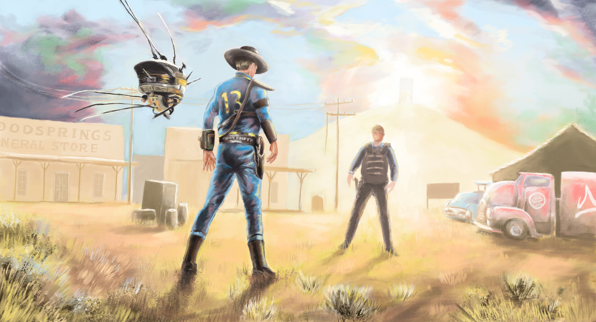 ArtStation - Goodsprings - Fallout NV