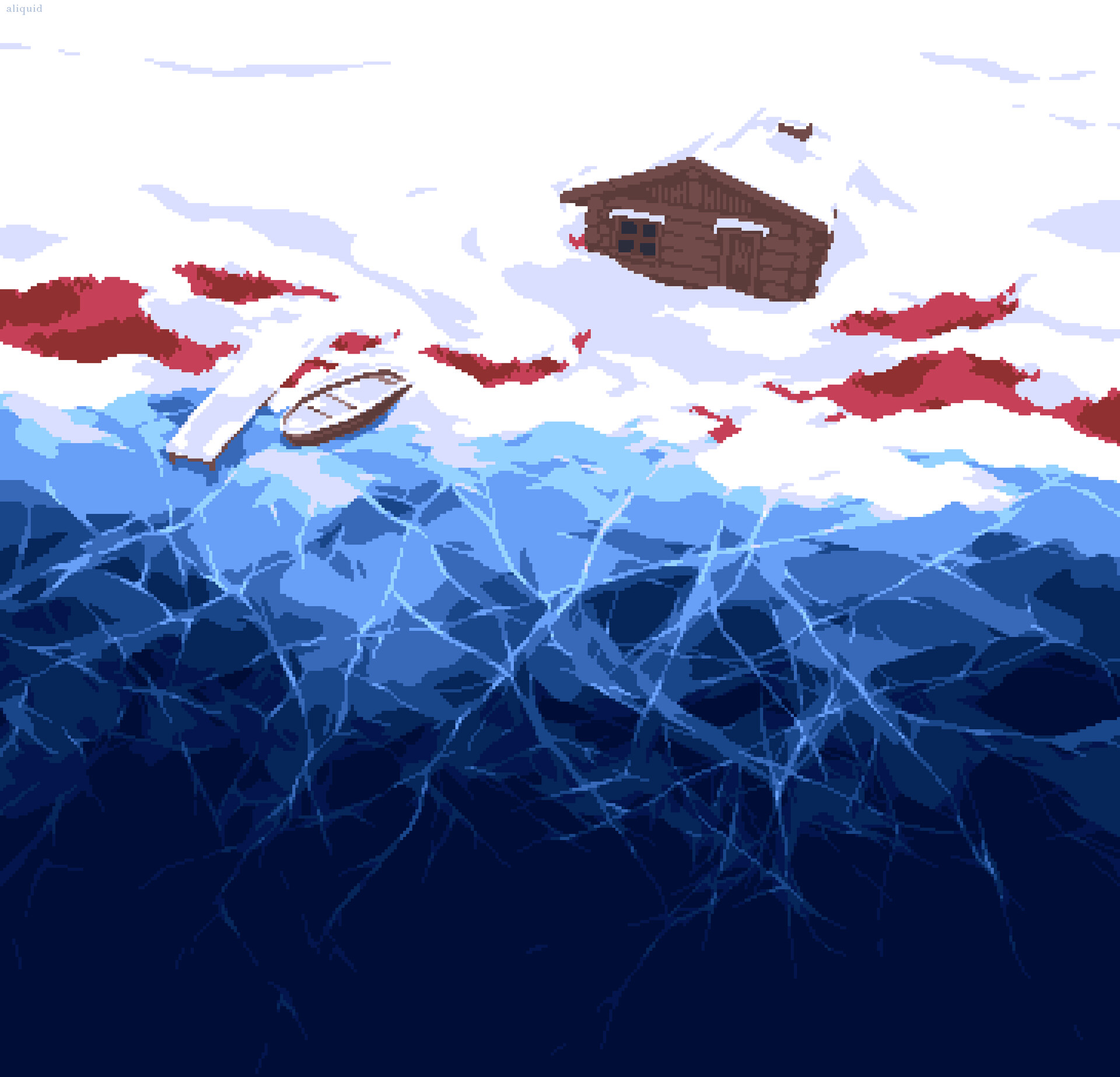 ArtStation - Ice lake