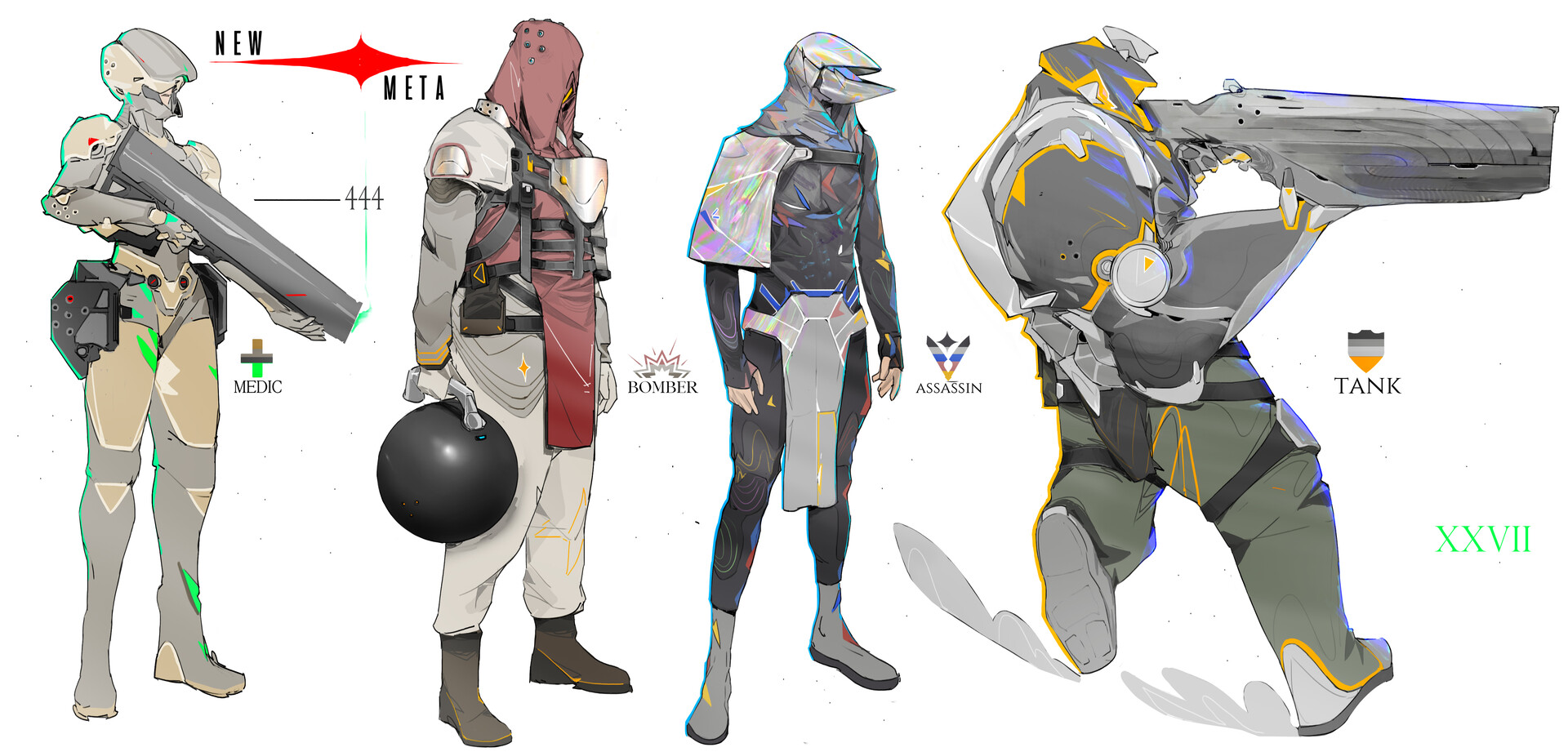 ArtStation - New Meta - 444 prjct XXVII