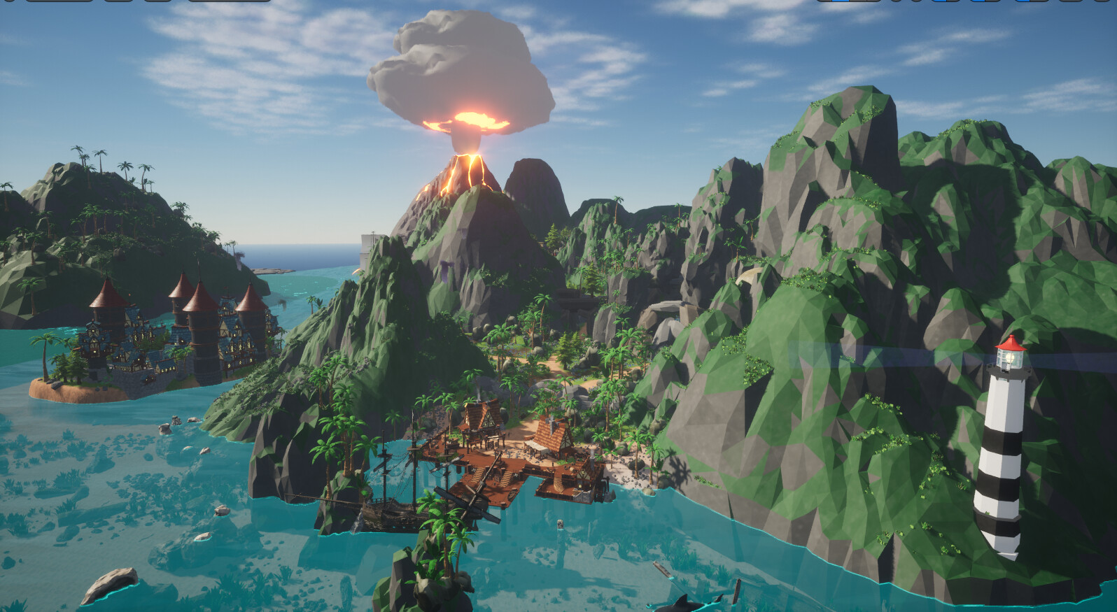 ArtStation - Pirate Island