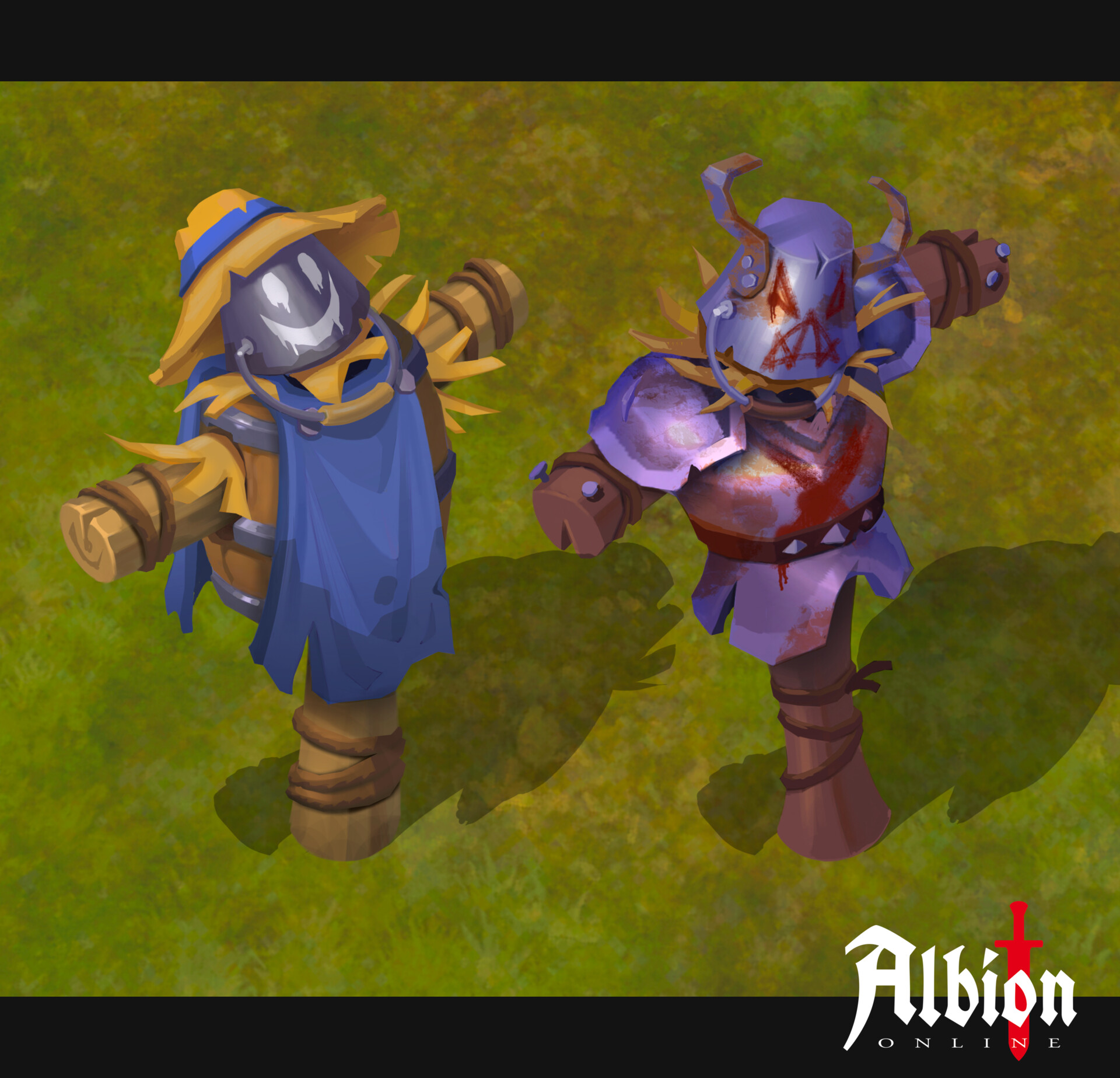 ArtStation - Training Dummy Concept, Albion Online