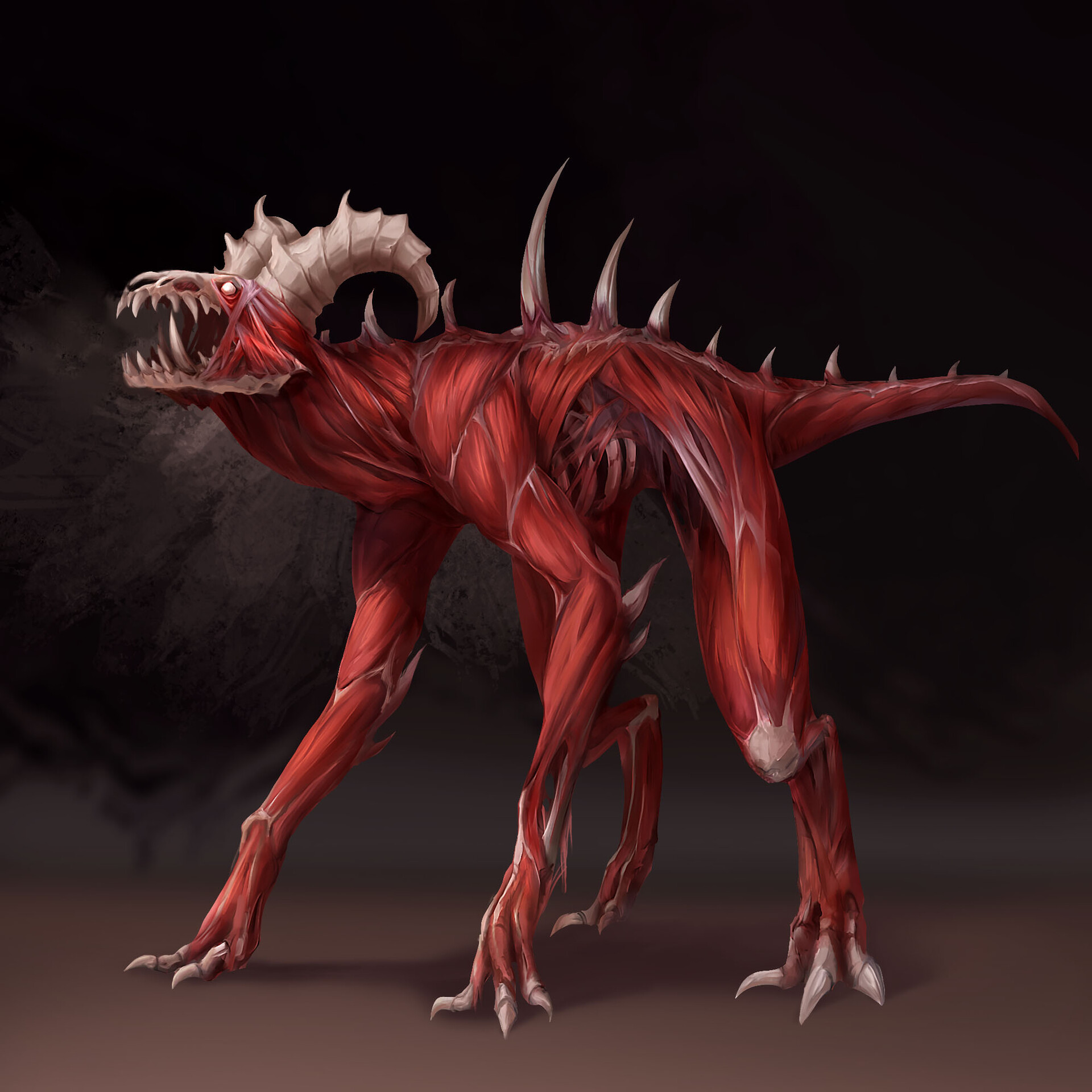 ArtStation - Fleshy demon