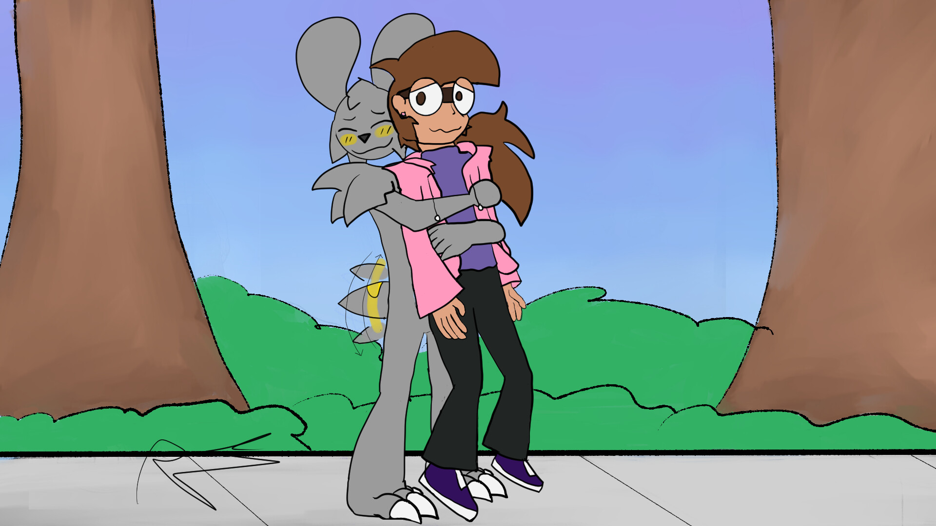 ArtStation - An Affectionate hug