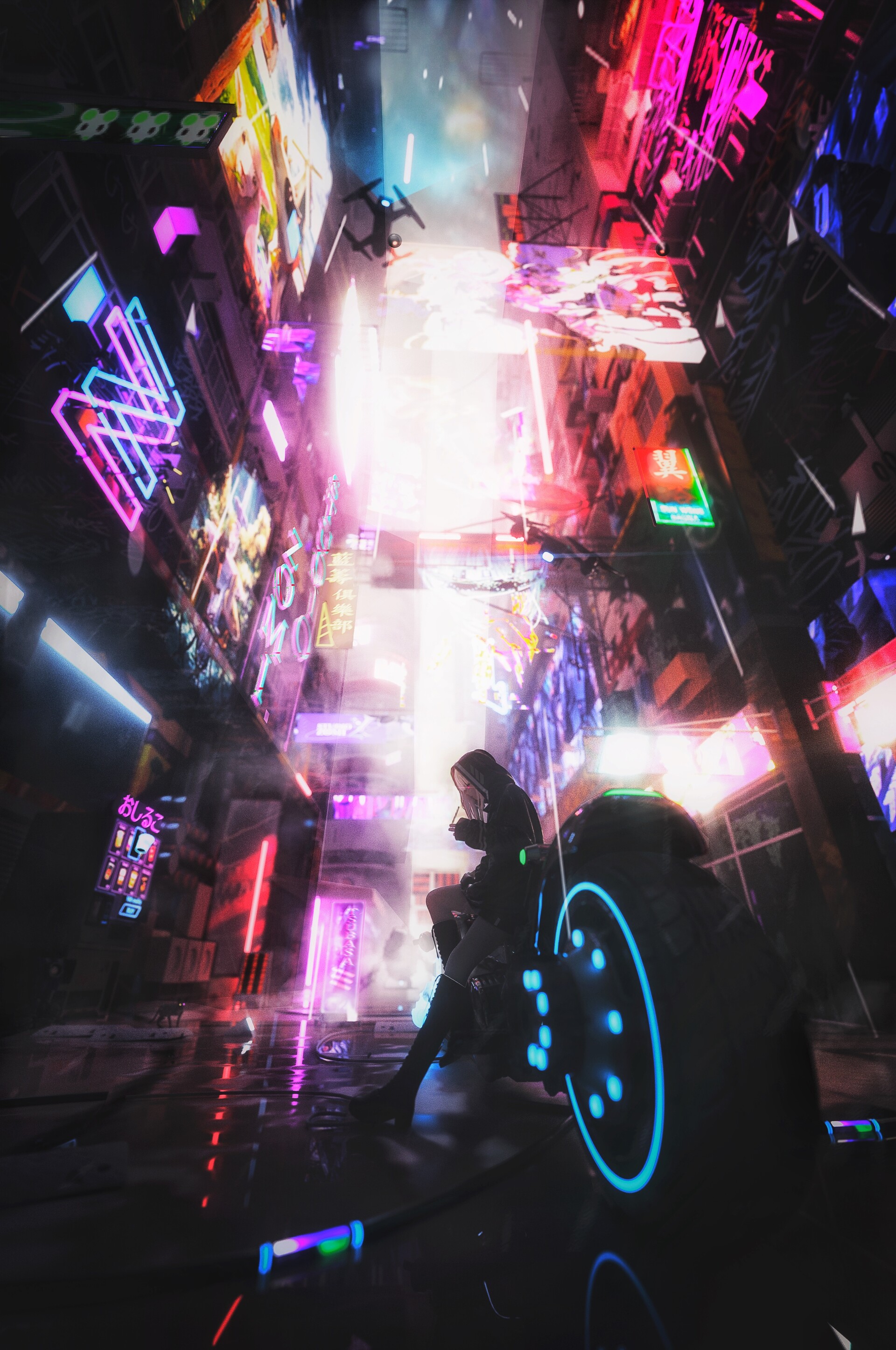 ArtStation - Night Alley