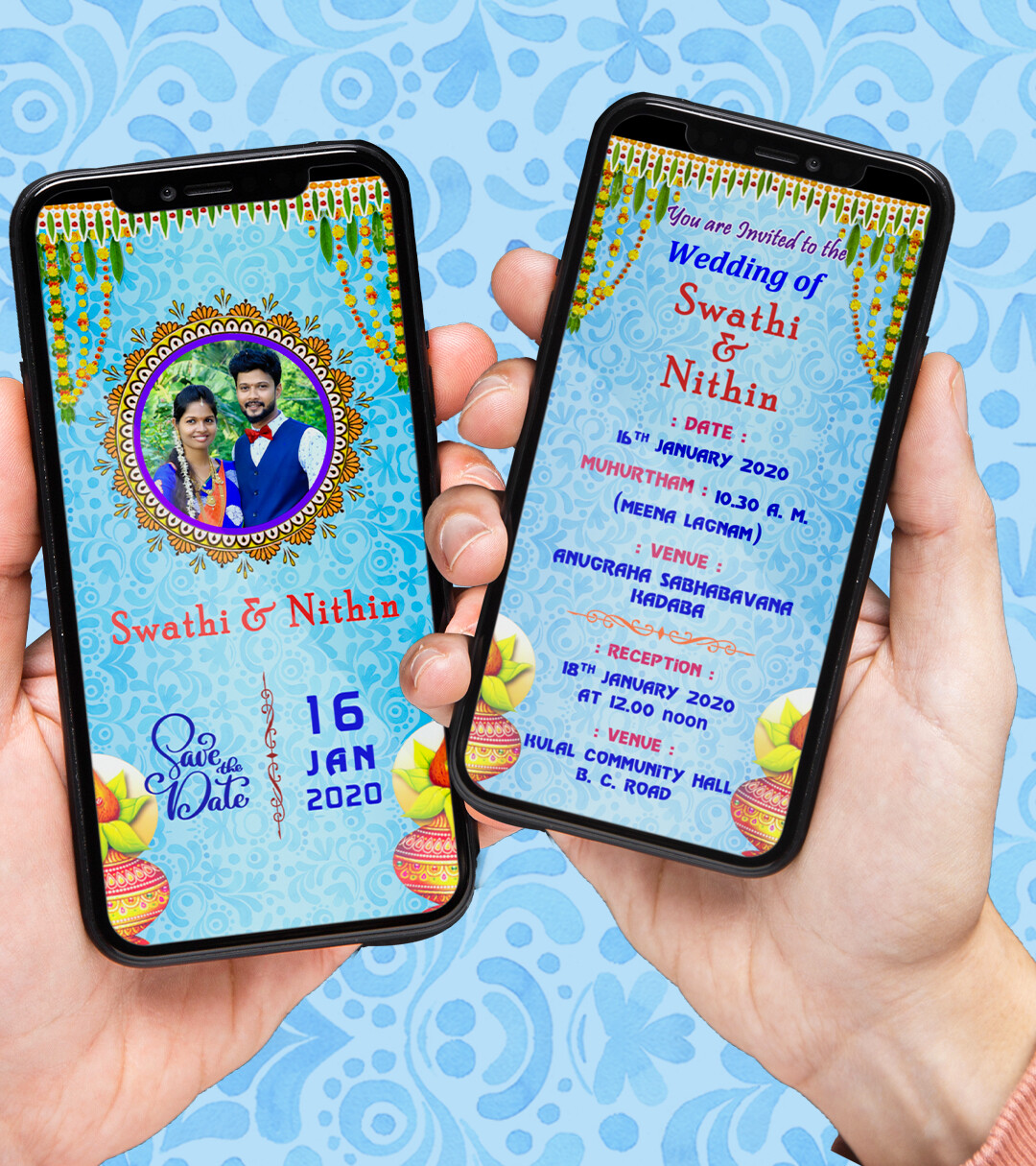 ArtStation - Social Media Wedding Invitation