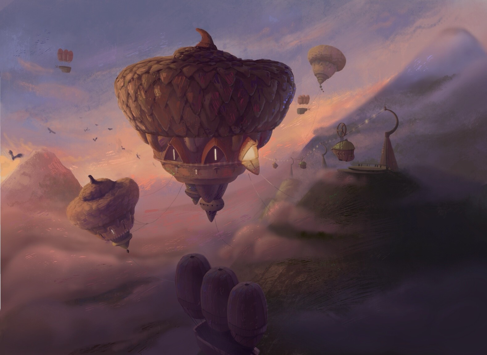 ArtStation - Acorn castle