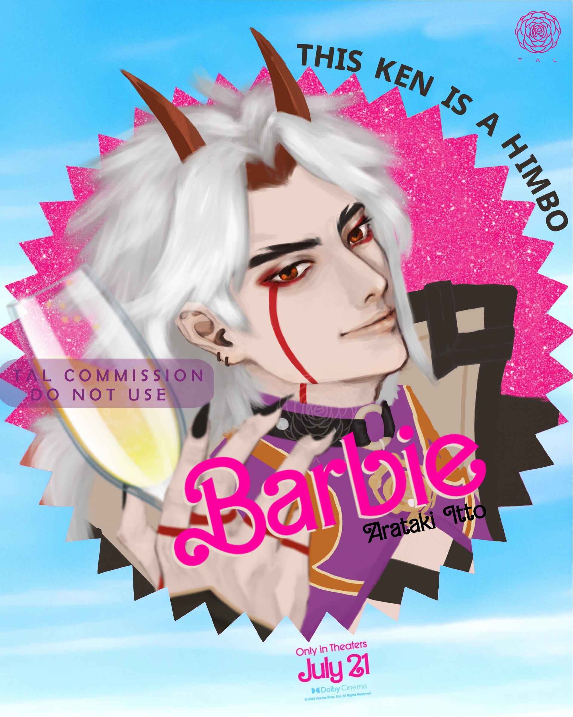 ArtStation - Bust up commission- Arataki Itto