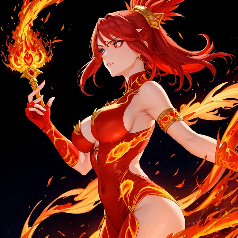 🌹💛RWBY ROSE - Pyrra, the Pyro Phoenix: