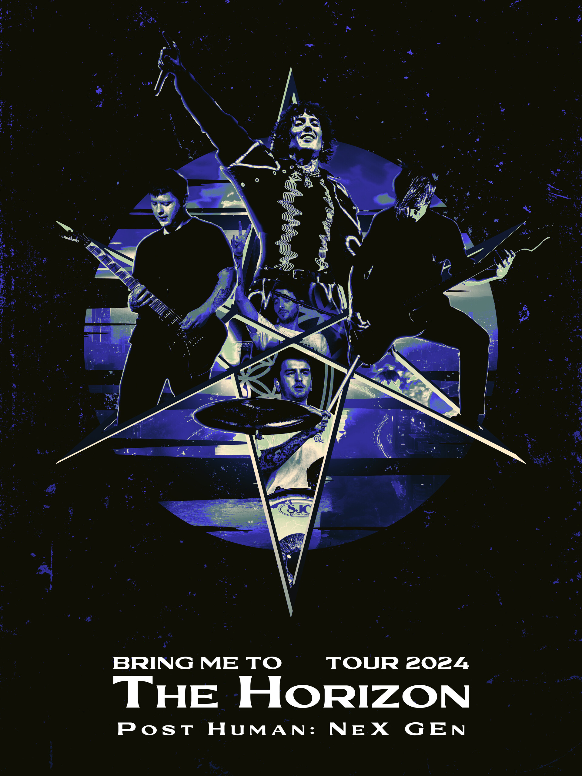 ArtStation - Bring Me To The Horizon Post Human: NeX GEn Poster