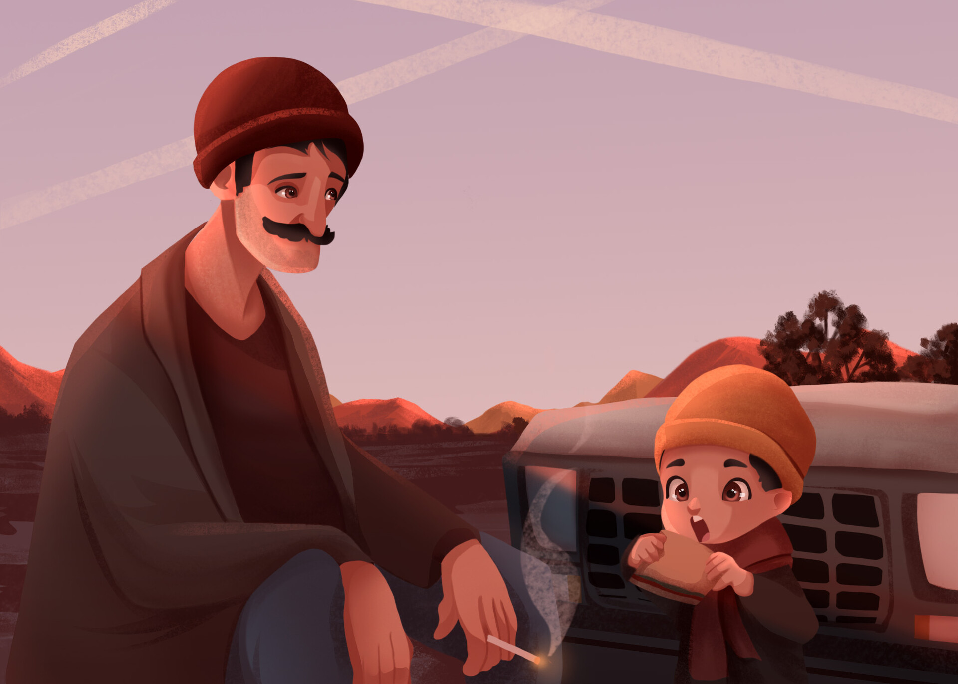 ArtStation - Father and son