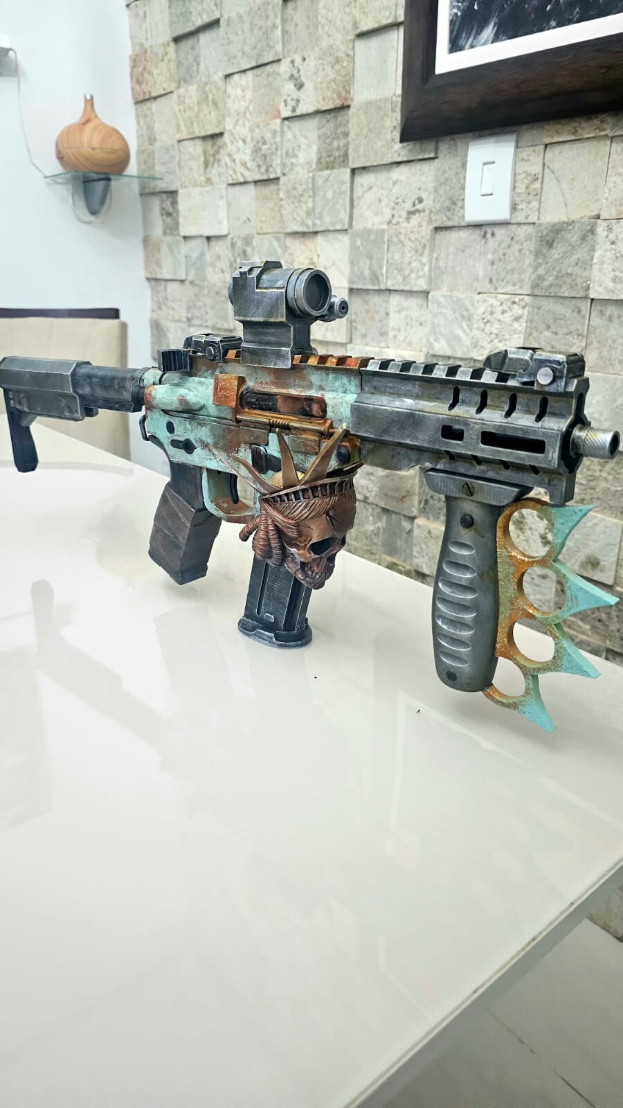 ArtStation - The division 2 - Lady Death SMG for 3d Printing