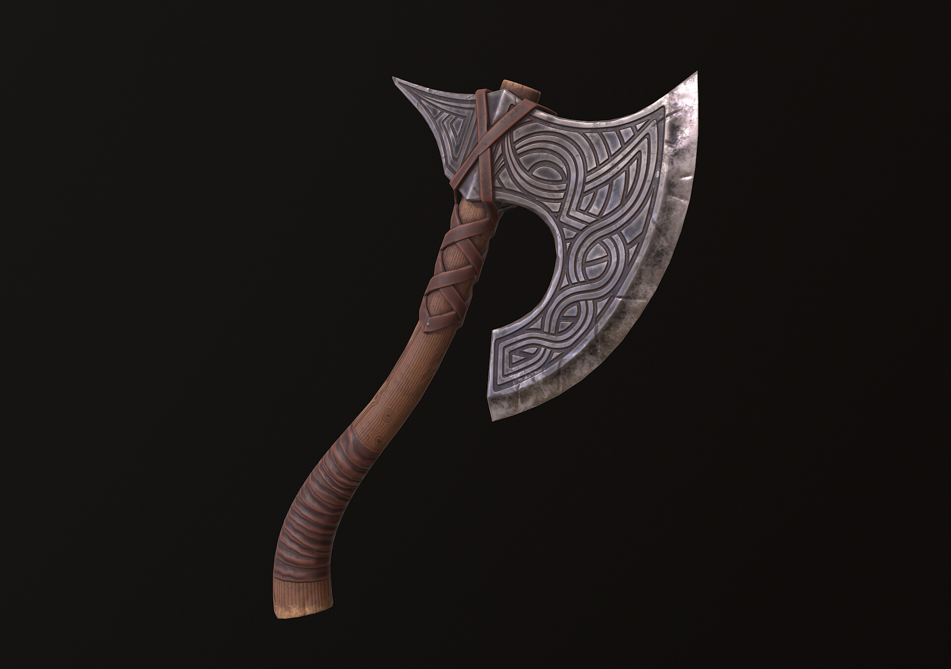 ArtStation - Stylized Viking Axe