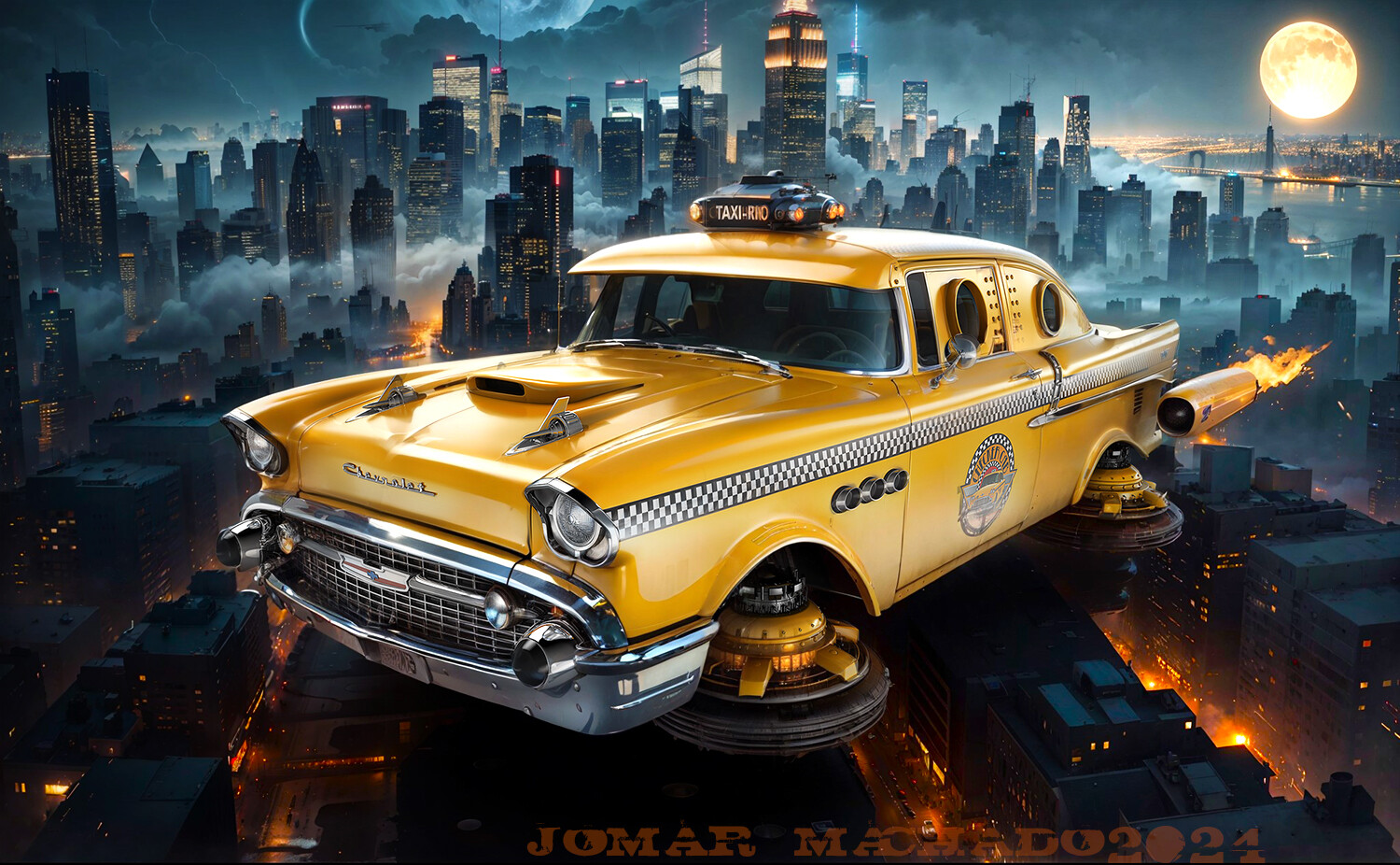 ArtStation - Flying Taxi...