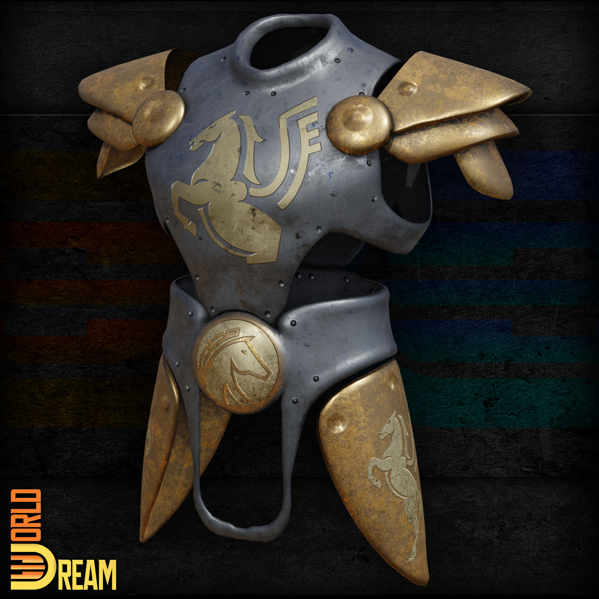 ArtStation - 30 Armor 3D Models with Textures | Game Ready | Vol 4