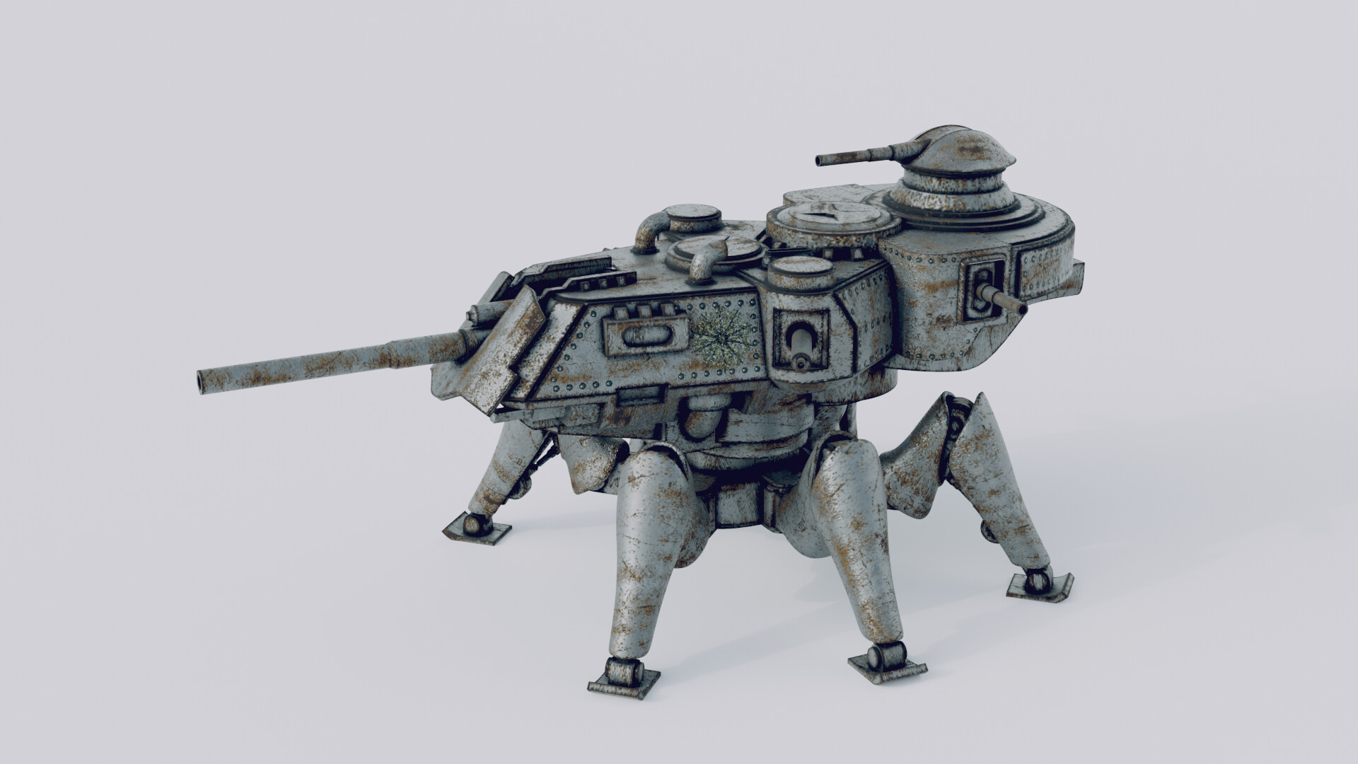 ArtStation - Light Dieselpunk Mech