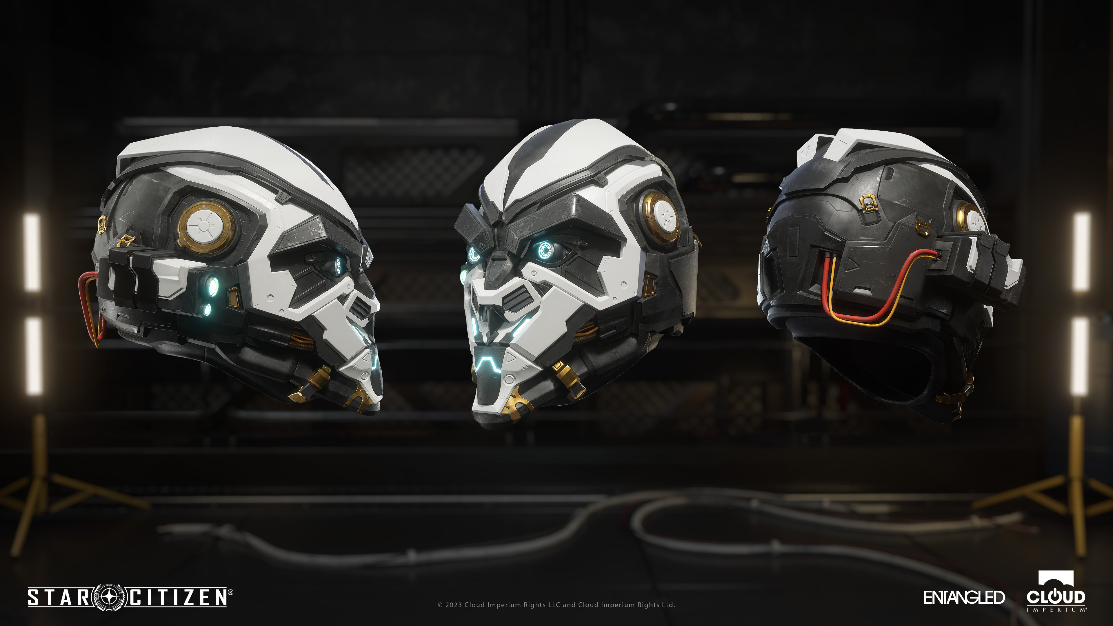 ENTANGLED Studio - In-game character helmets for Star Citizen