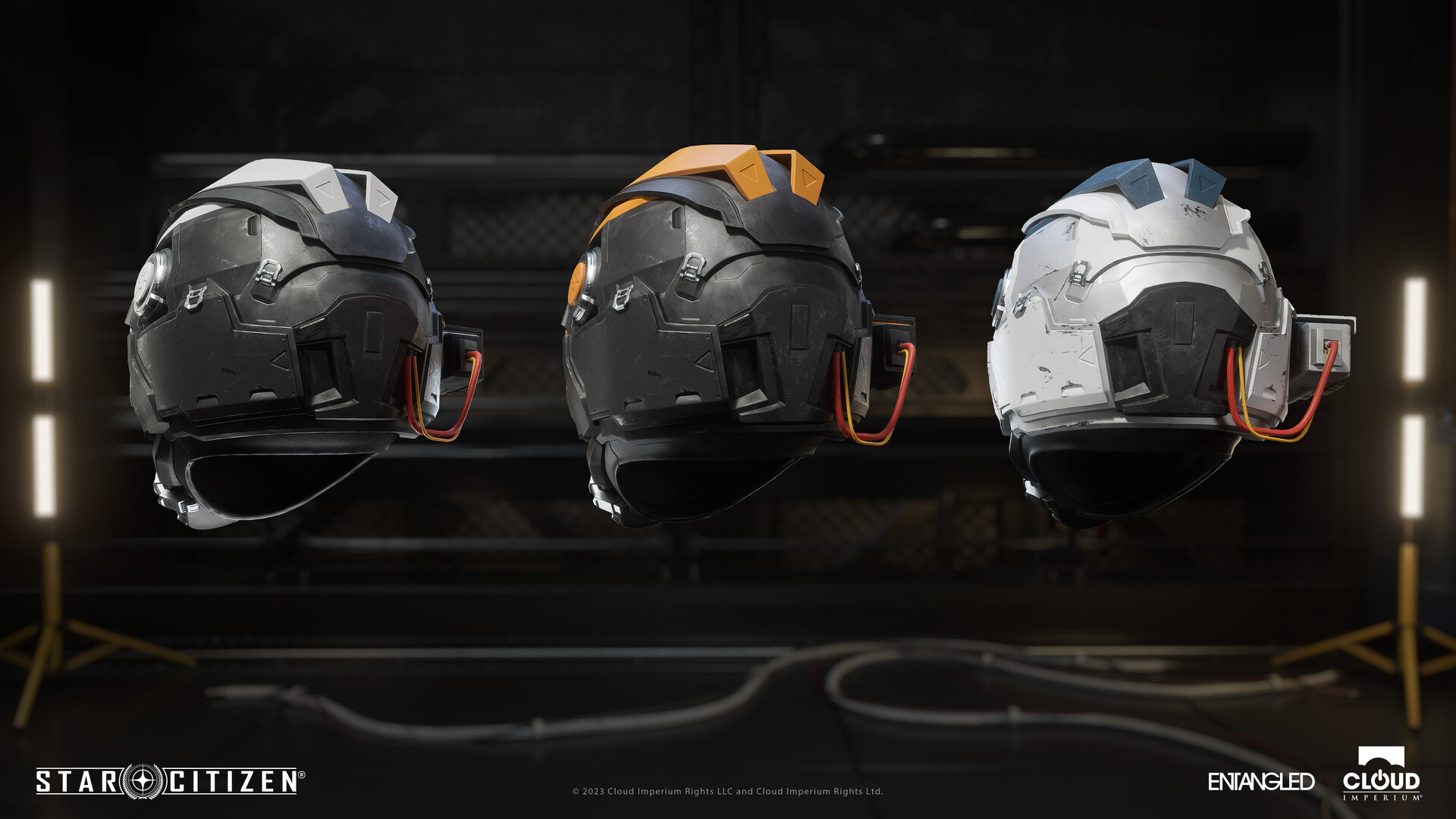 ENTANGLED Studio - In-game character helmets for Star Citizen