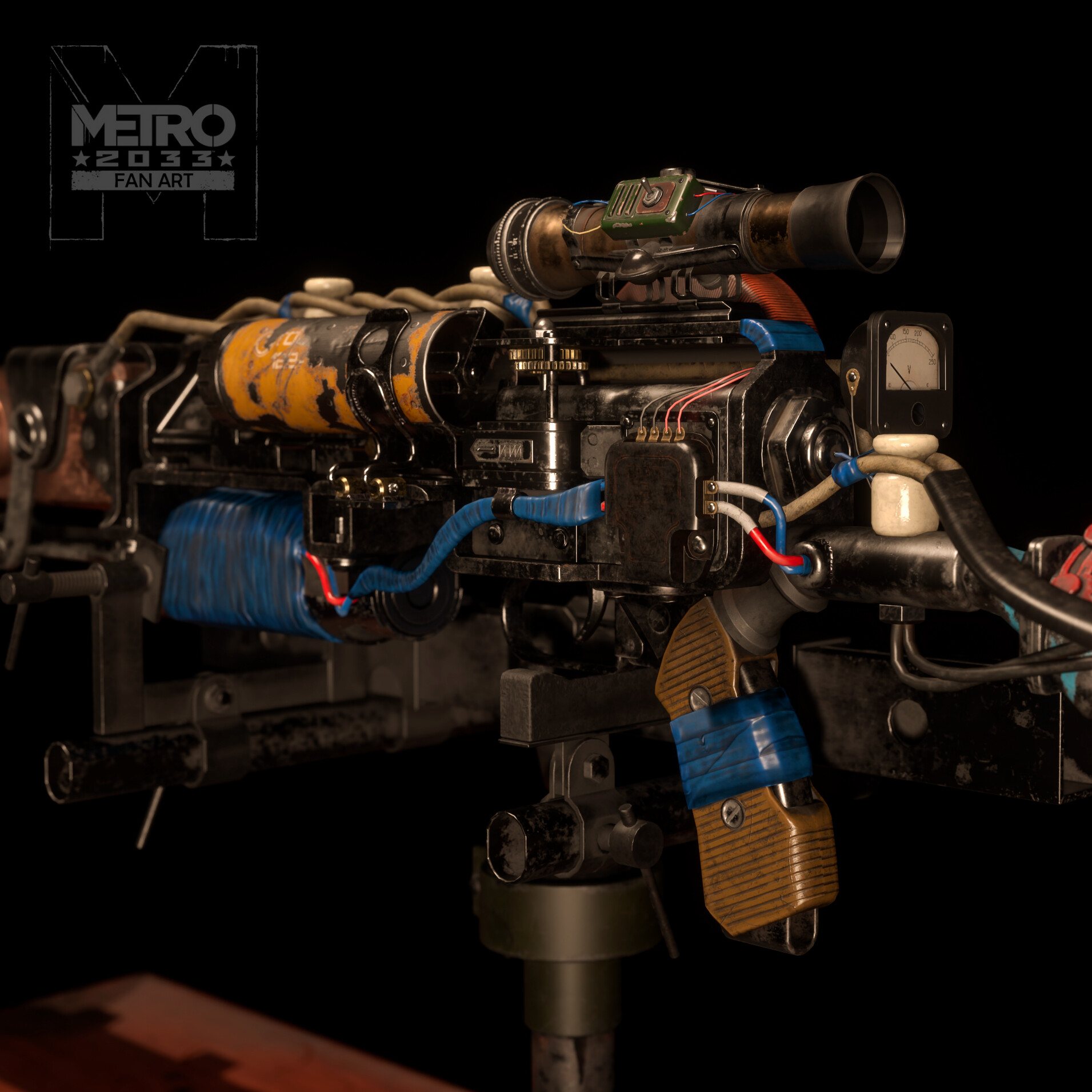 ArtStation - Railgun "Tikhar"