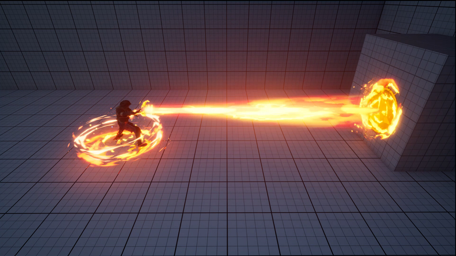 ArtStation - UE5 Fire Beam