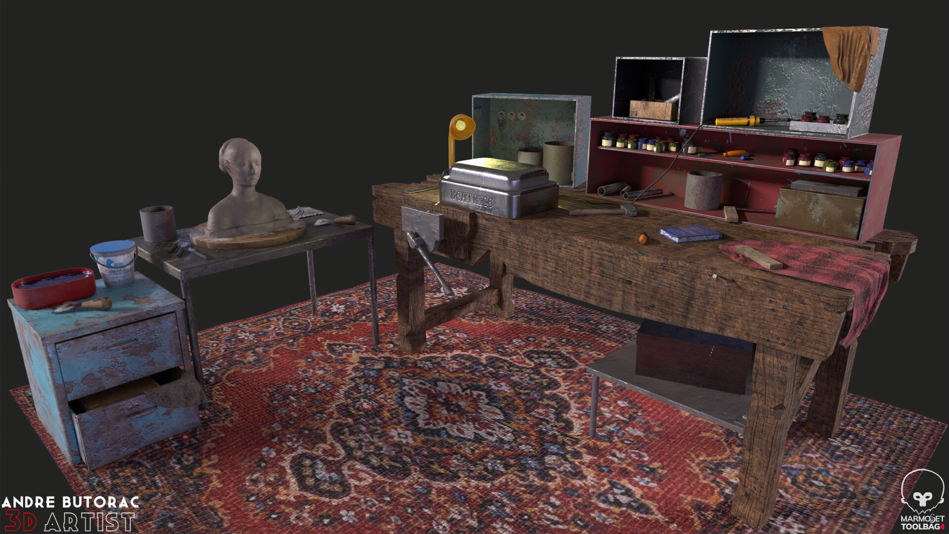 ArtStation - Sculptor's Workbench