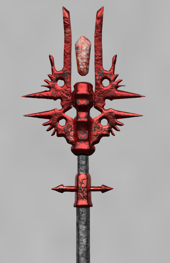 ArtStation - Wizard Staff