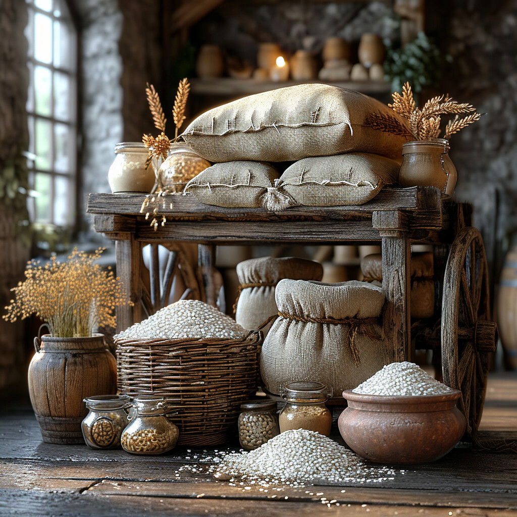 ArtStation - Medieval Cereals