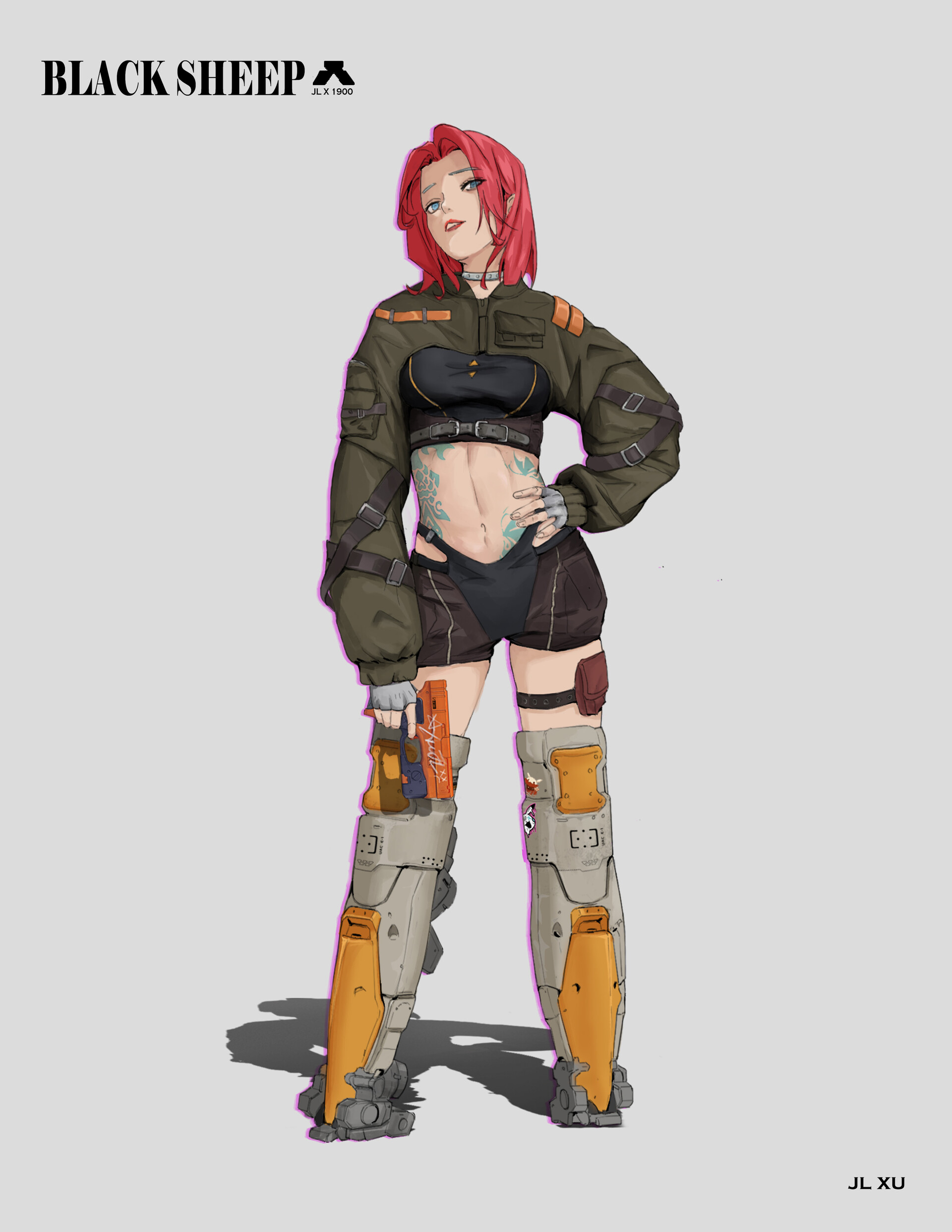 ArtStation - Black Sheep character design2