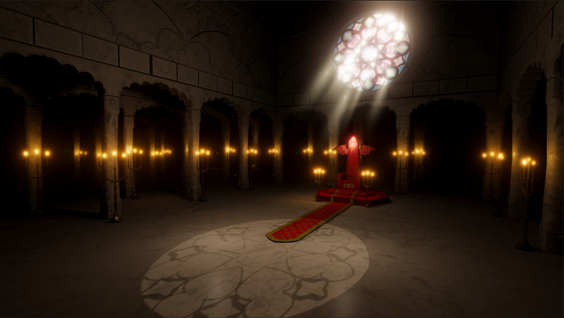 ArtStation - Royal Vampire Court Room