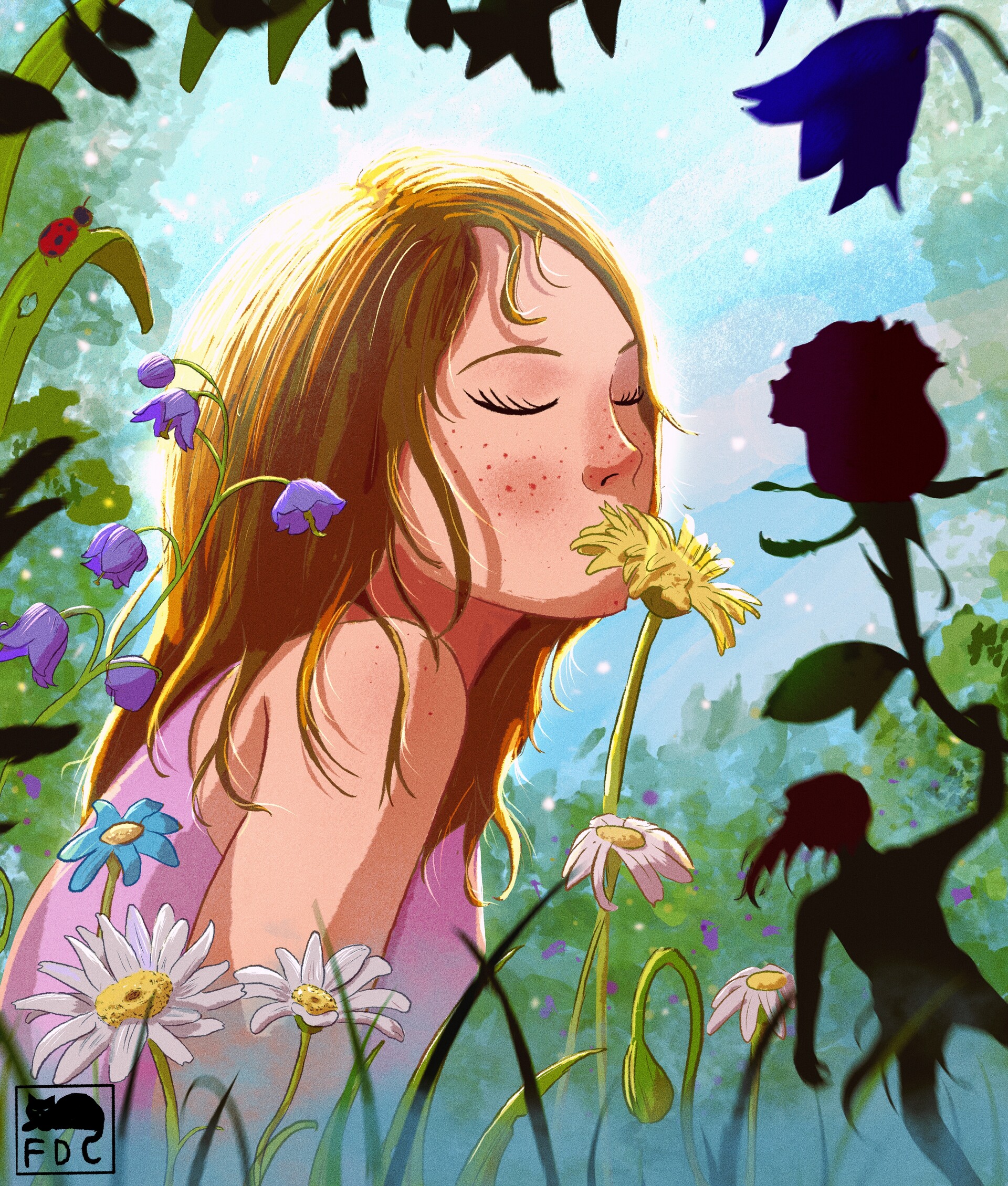 ArtStation - Flower Girl