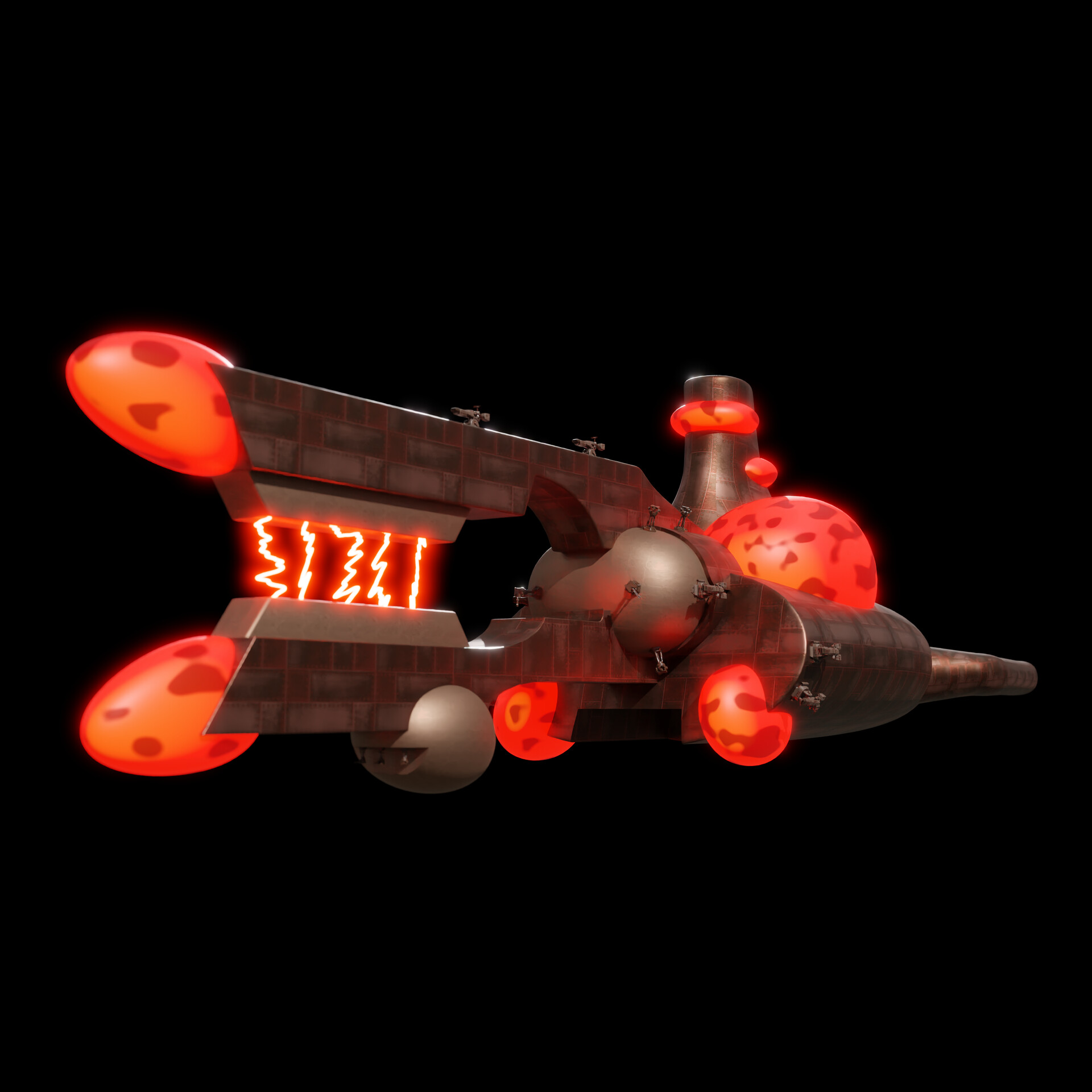 ArtStation - Vilgax's "The Chimeran Hammer" SpaceShip - from Ben 10 ...