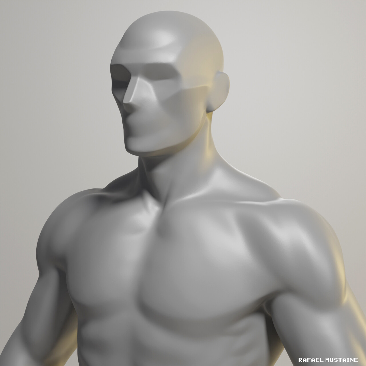 ArtStation - Male base sculpture