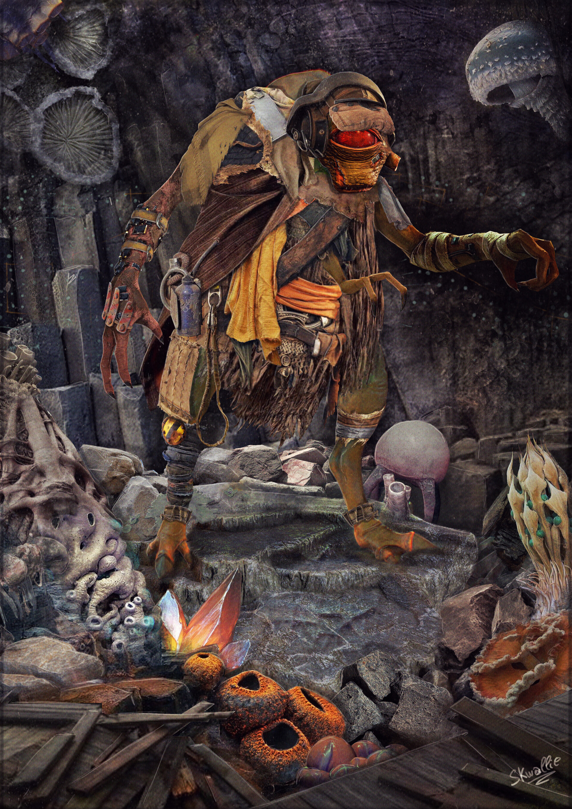 ArtStation - Half-Life : Ravenholm - Vortigaunt Character