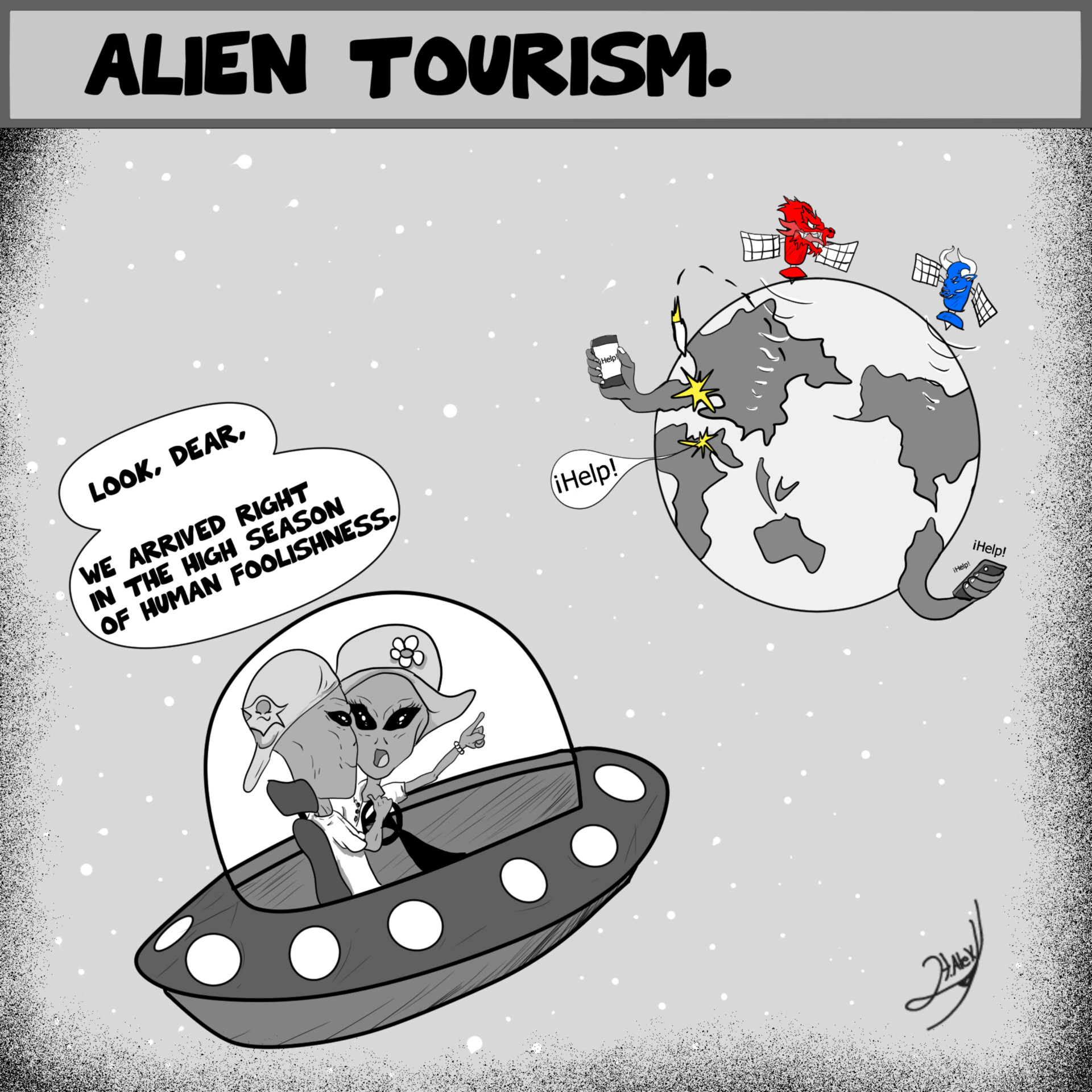 ArtStation - Alíen tourism