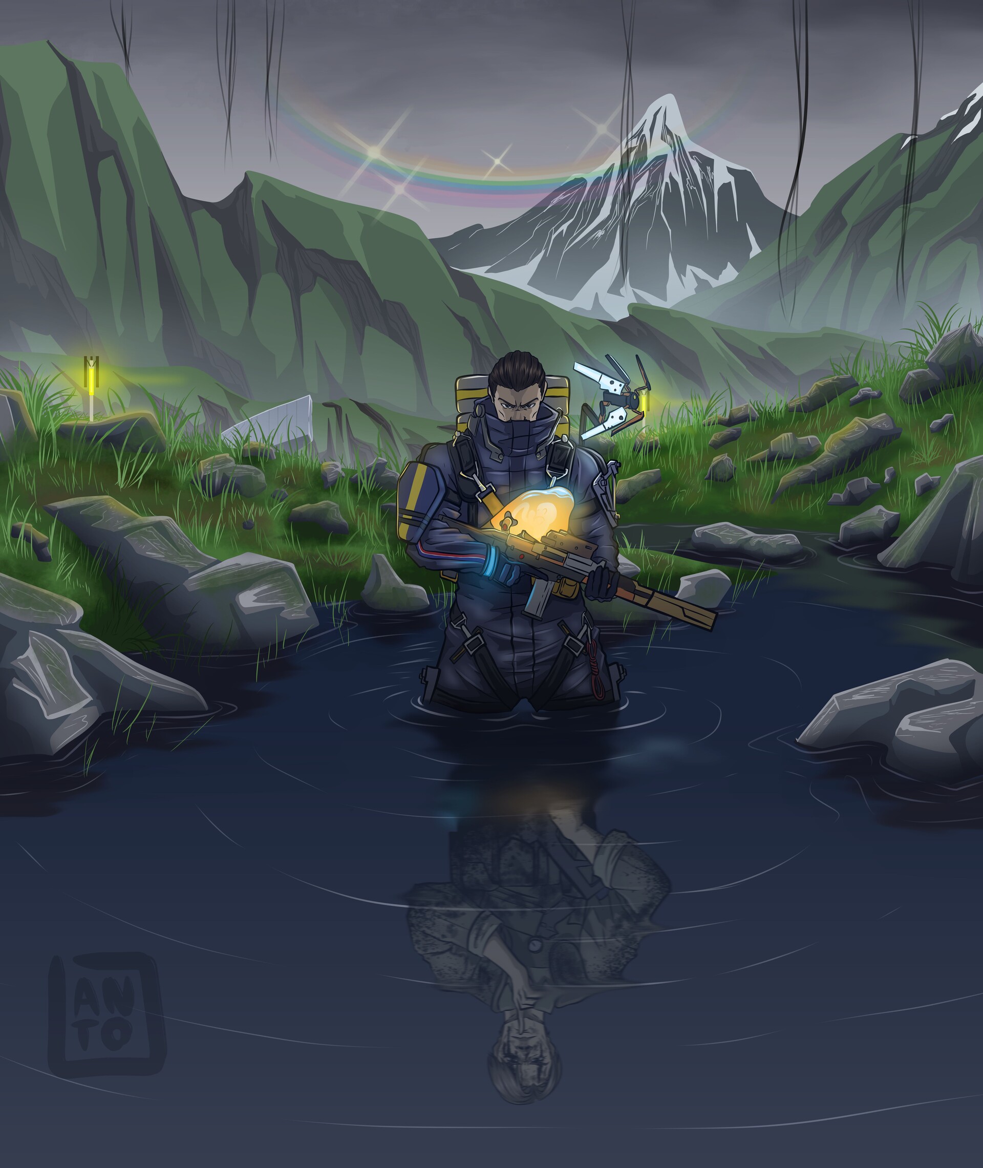 ArtStation - Death Stranding Fanart