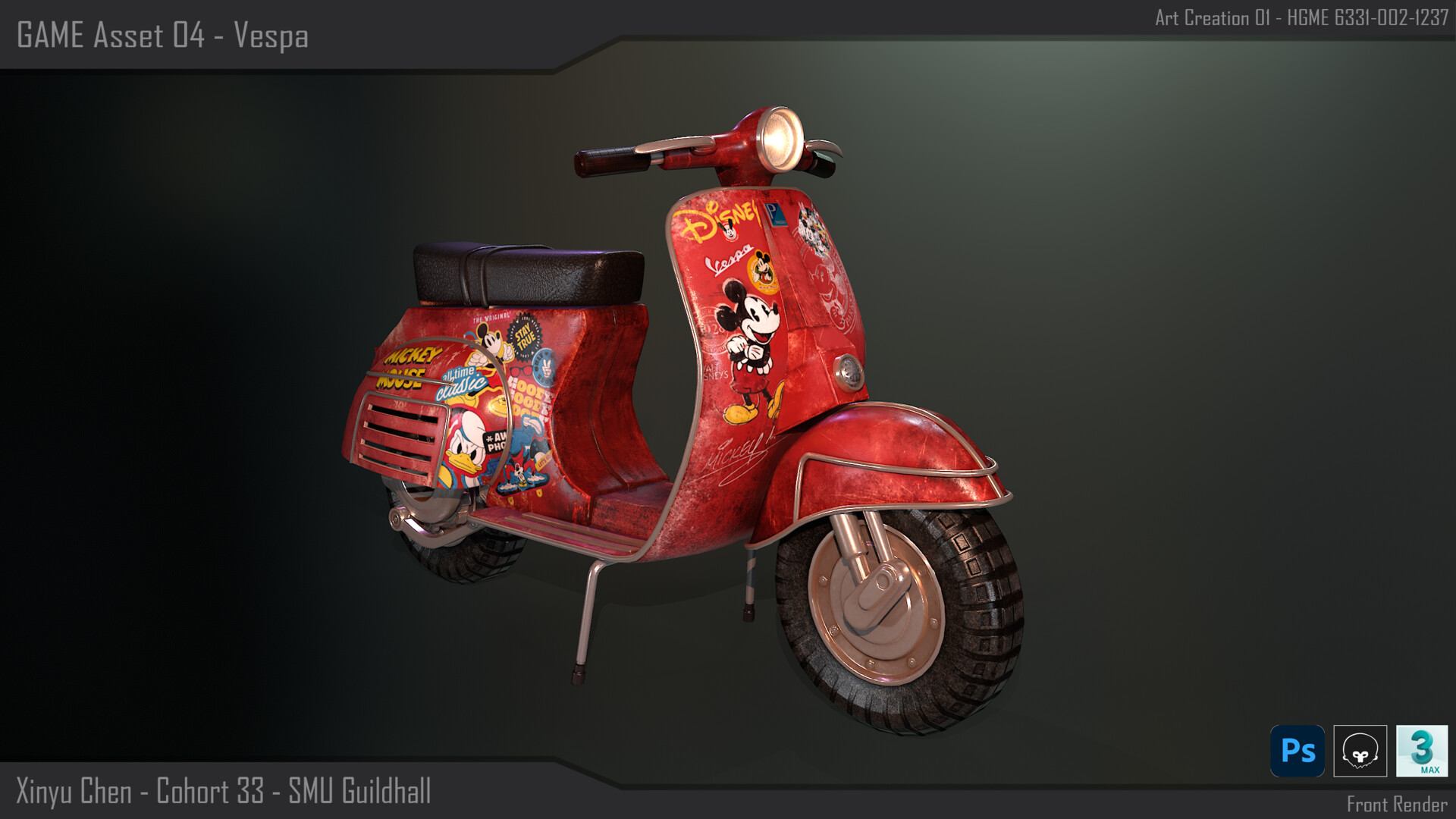 ArtStation - Vespa 50N