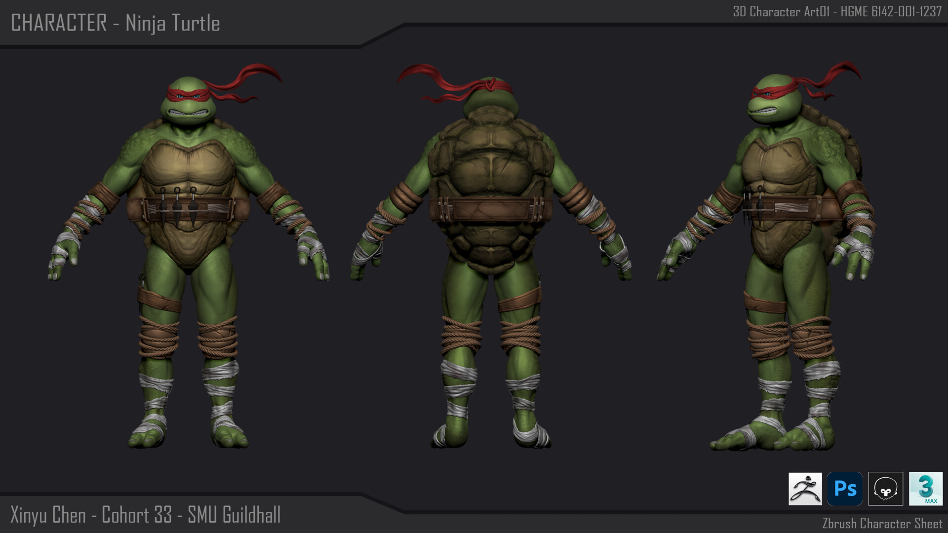 ArtStation - Ninja Turtle