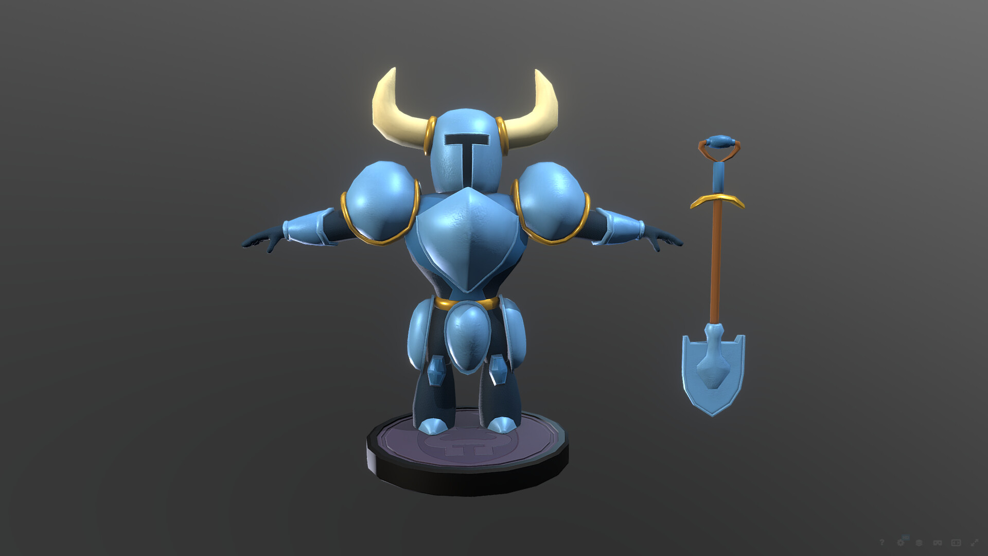 ArtStation - Shovel Knight Model 3D