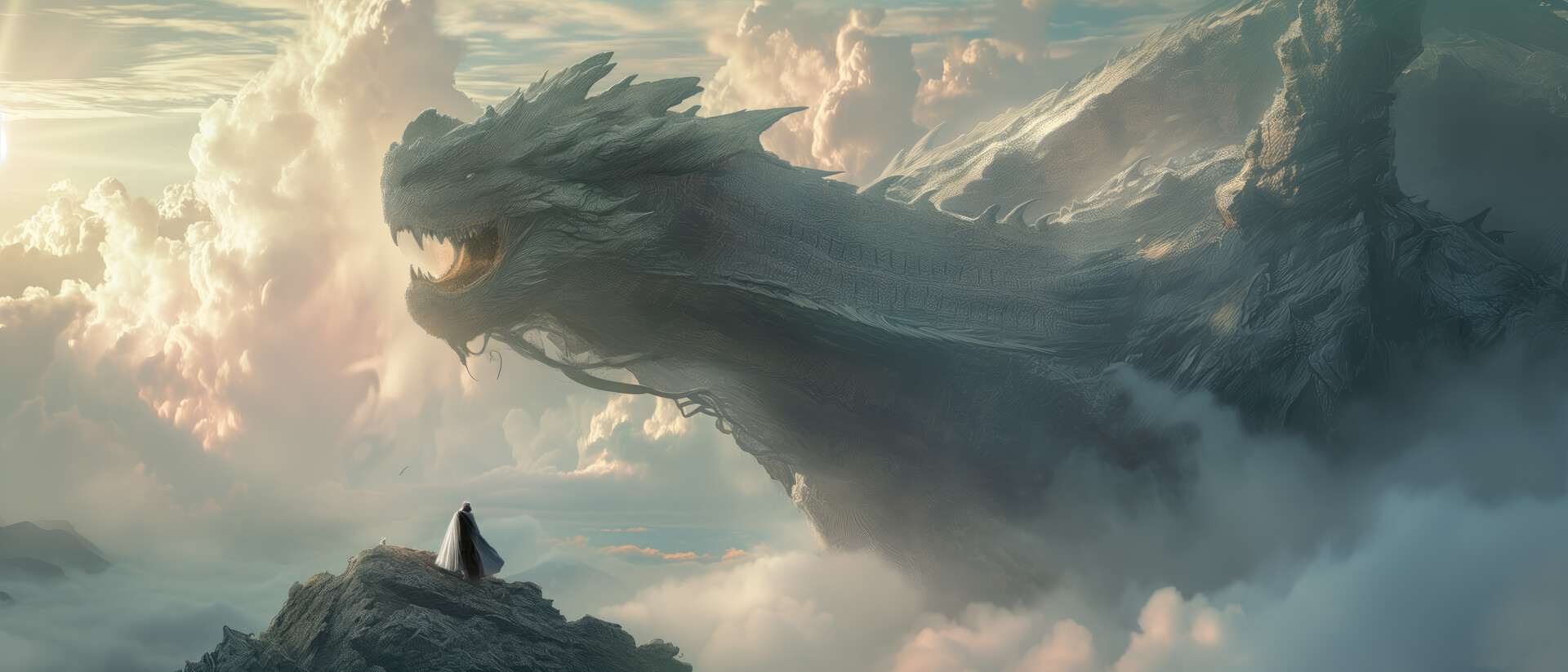 ArtStation - Mountain Dragon Dream Series