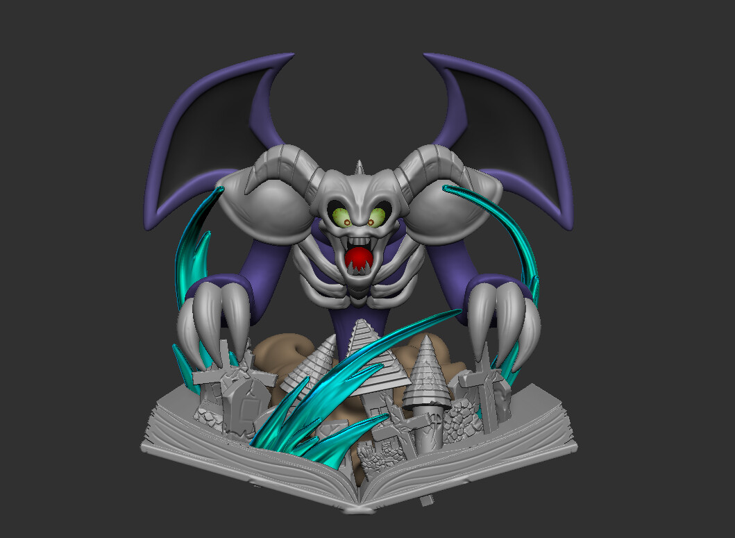 ArtStation - Yugioh Toon Summoned Deamon