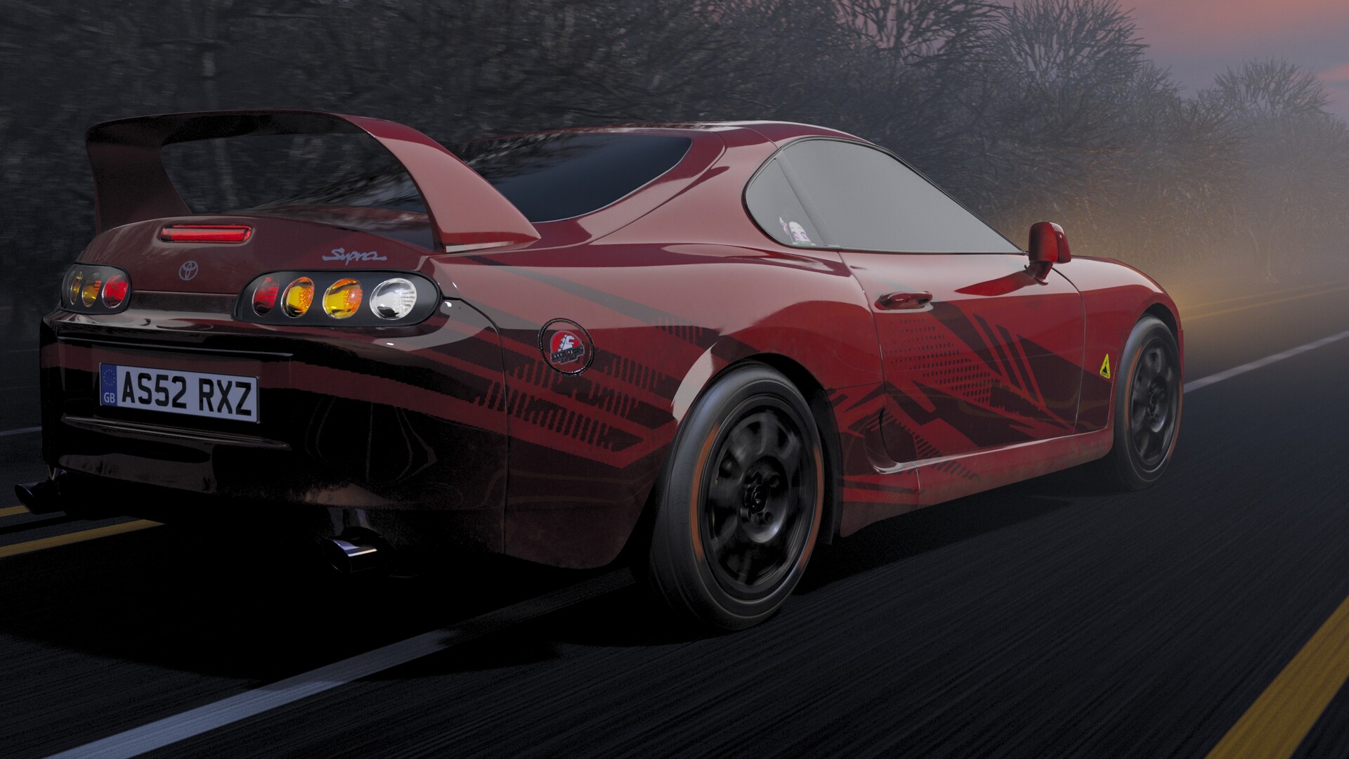 ArtStation - Toyota supra